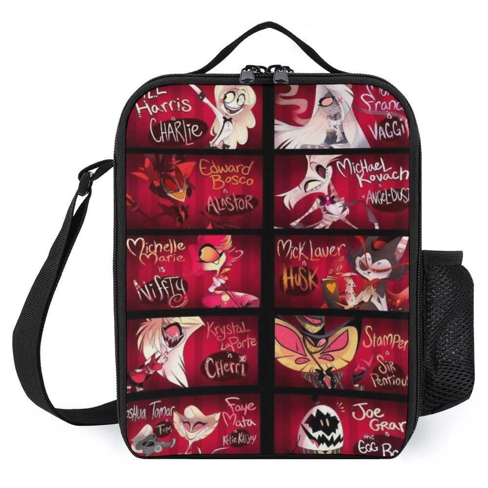 Hazbin Hotel Lunch Bag, Insulated Lunch Box Large Capacity Reusable ...