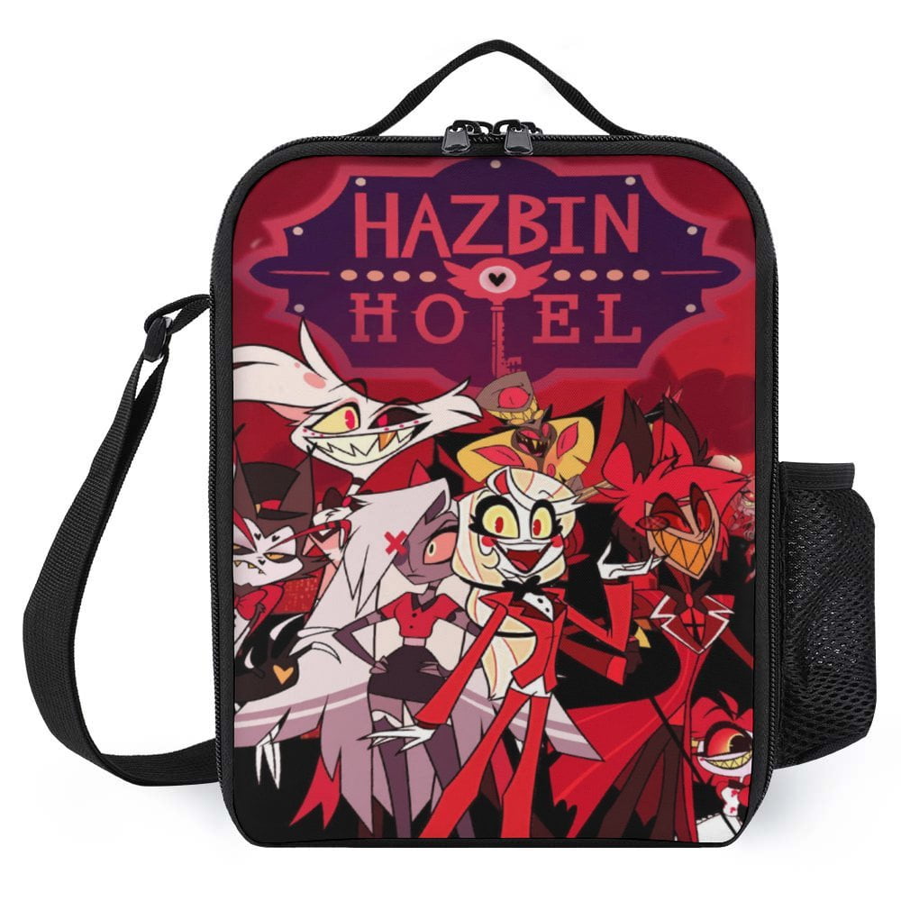 Hazbin Hotel Lunch Bag, Insulated Lunch Box Large Capacity Reusable ...