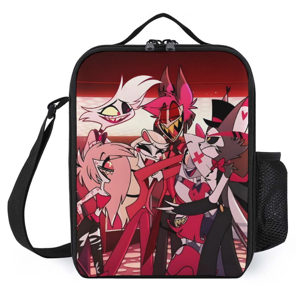 Hazbin Hotel Lunch Bag, Insulated Lunch Box Large Capacity Reusable ...