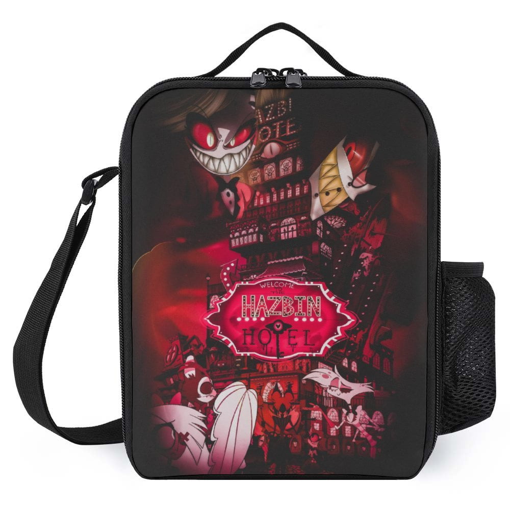 Hazbin Hotel Lunch Bag, Insulated Lunch Box Large Capacity Reusable ...