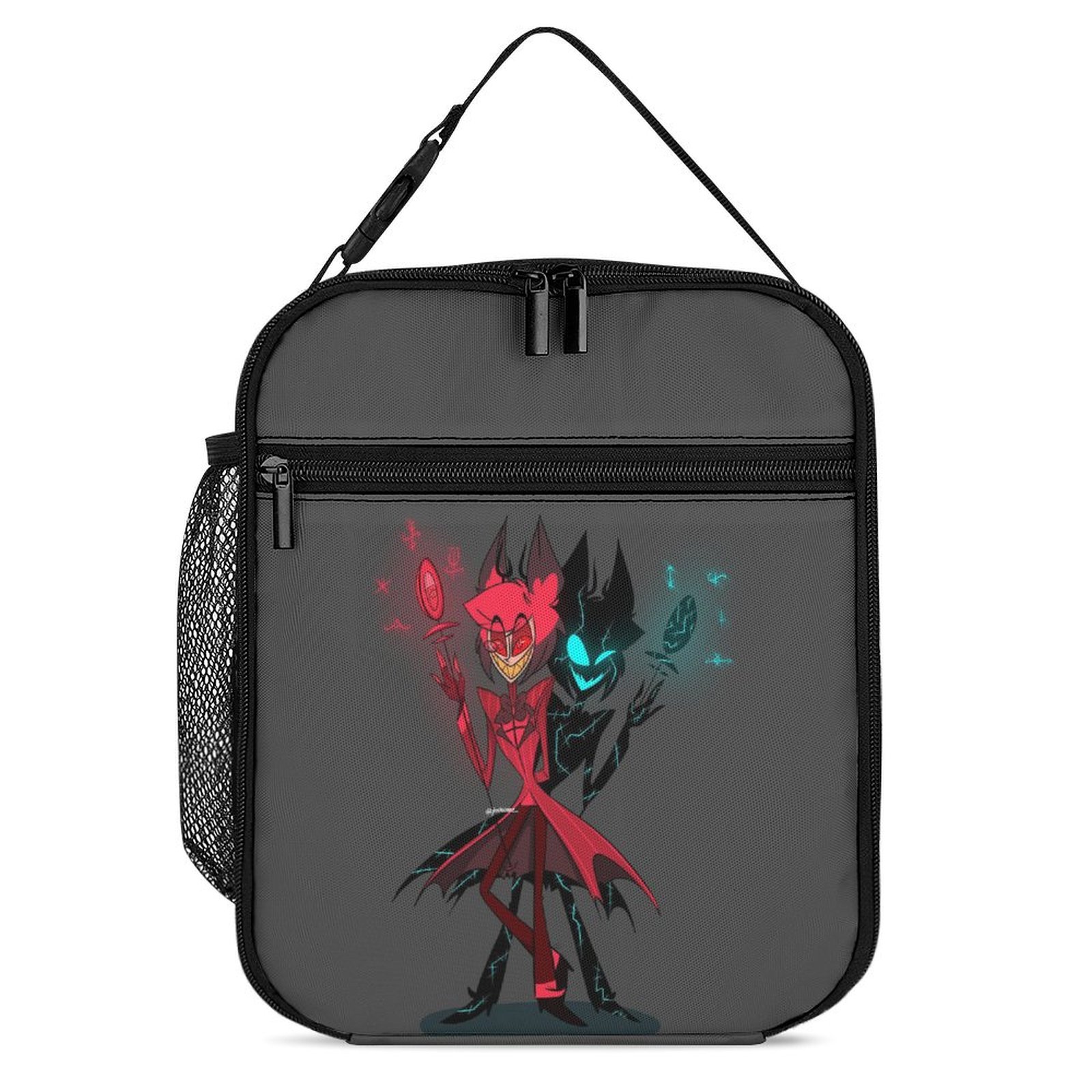 Hazbin Hotel Lunch Bag Insulated Lunch Box Meal Cooler Bag Reusable ...