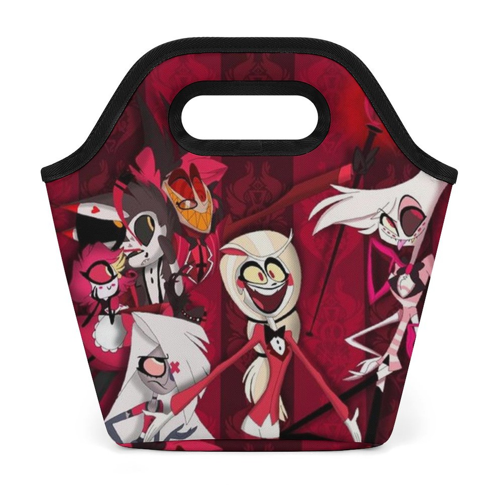 Hazbin Hotel Lunch Bag, Lunch Box Bag, Reusable Lunch Tote Bag, Lunch ...
