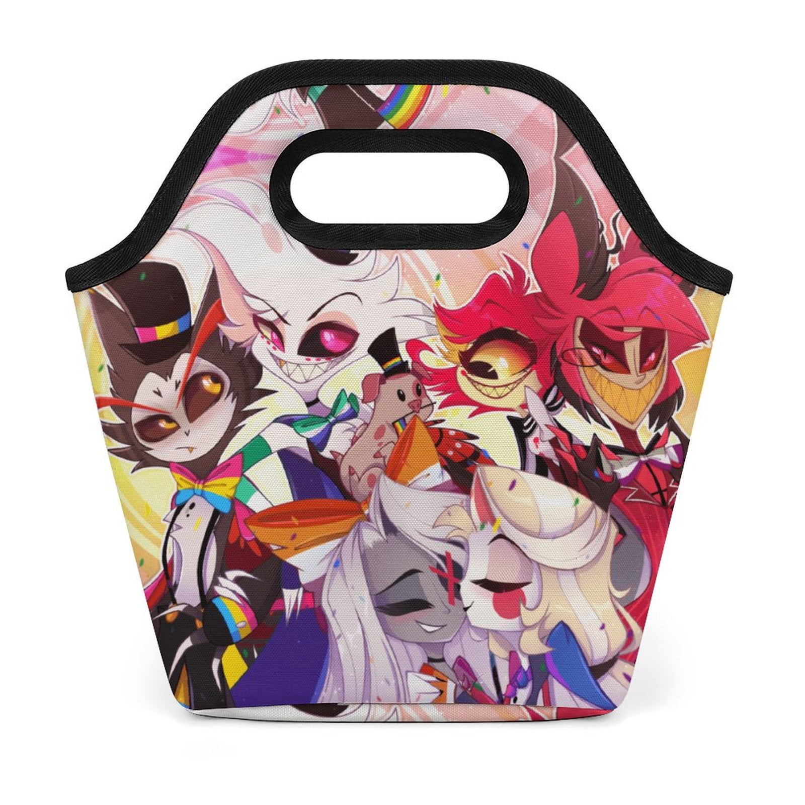 Hazbin Hotel Lunch Bag, Lunch Box Bag, Reusable Lunch Tote Bag, Lunch ...