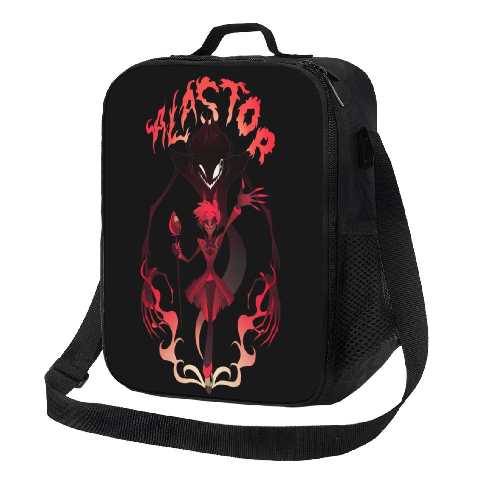 Hazbin Hotel Lunch Bags Insulated Lunch Box Container Adjustable Cooler ...