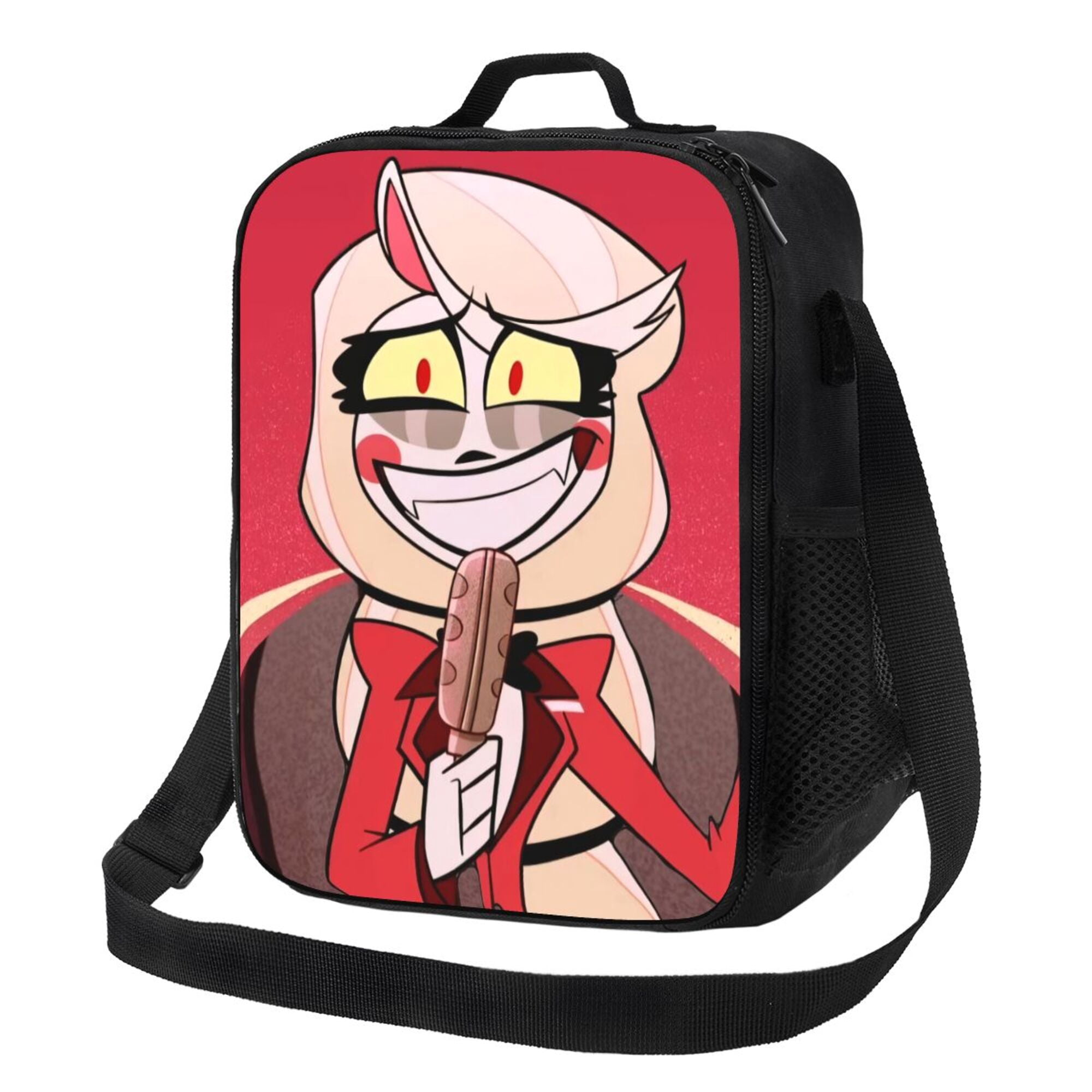 Hazbin Hotel Lunch Box Insulated Shoulder Lunch Bag Leakproof Insulated ...