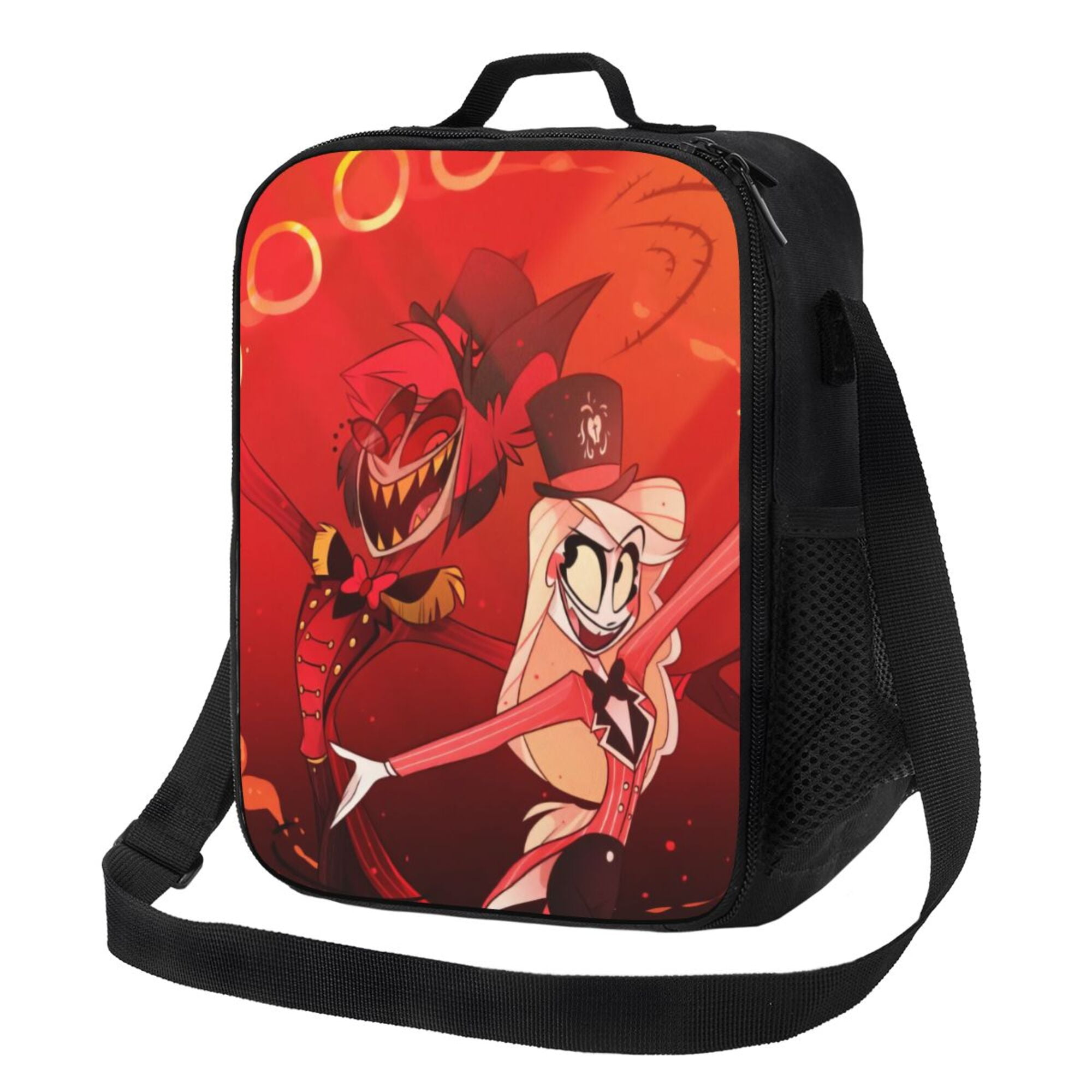 Hazbin Hotel Lunch Box Insulated Shoulder Lunch Bag Leakproof Insulated ...