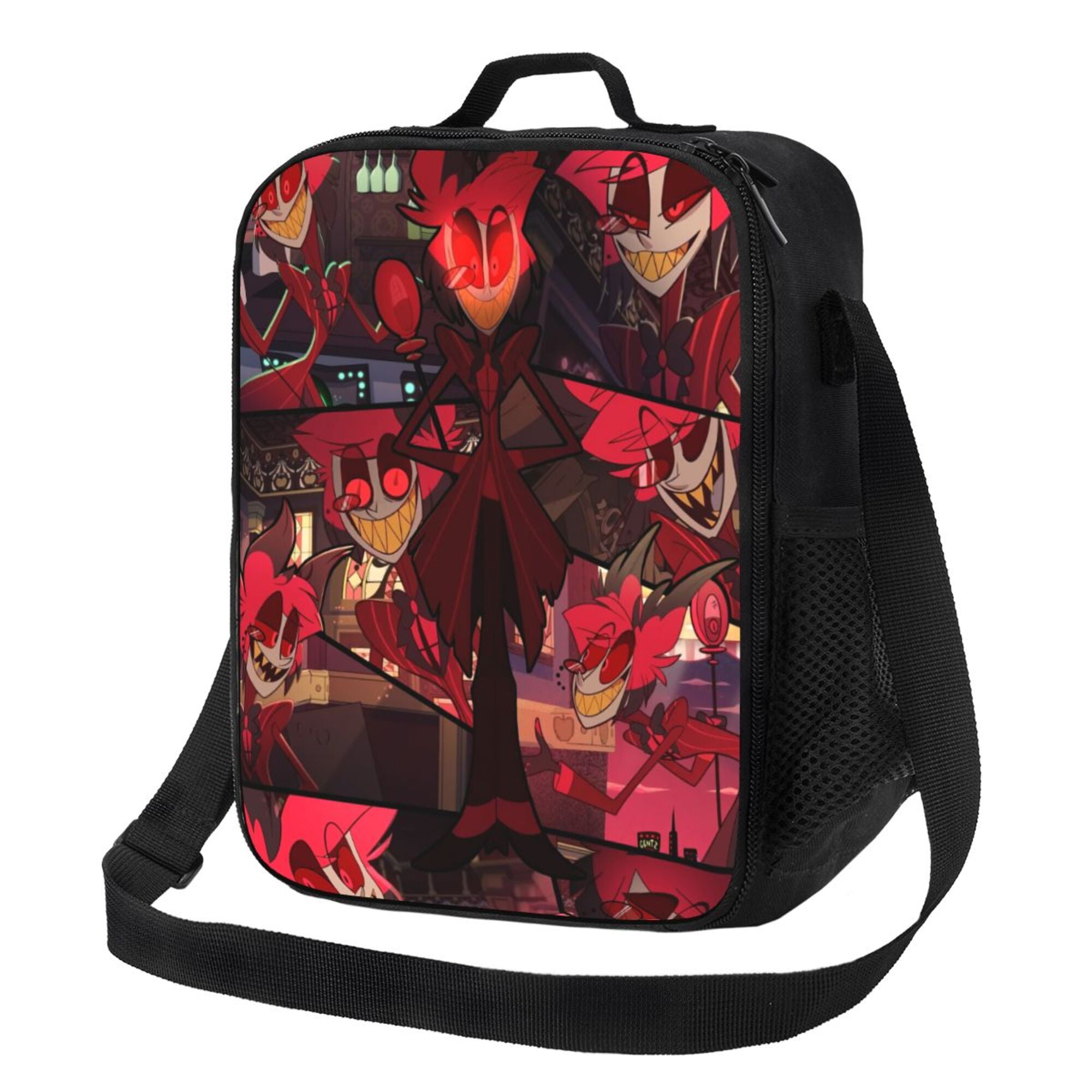 Hazbin Hotel Lunch Box Insulated Shoulder Lunch Bag Leakproof Insulated ...