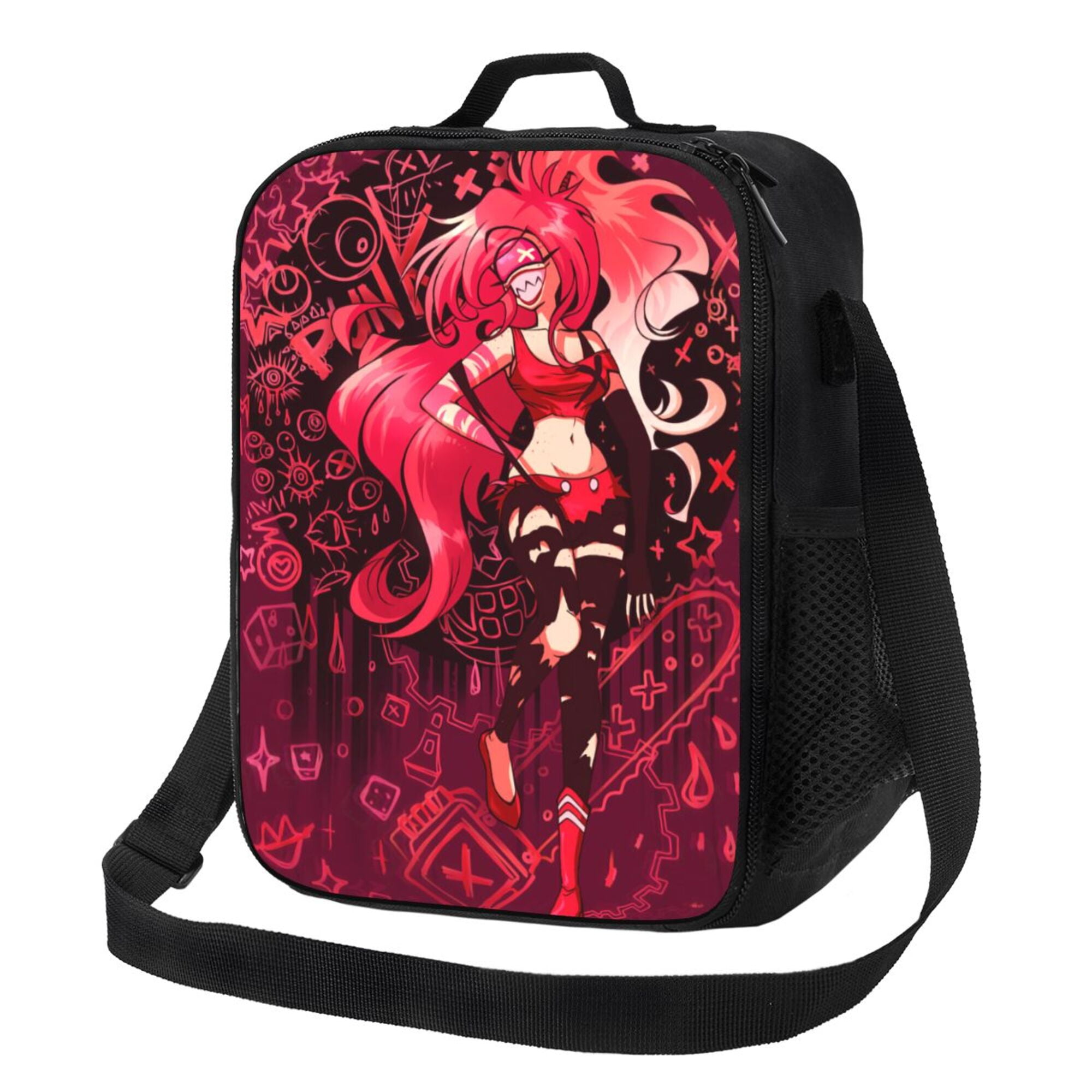 Hazbin Hotel Lunch Box Insulated Shoulder Lunch Bag Leakproof Insulated ...