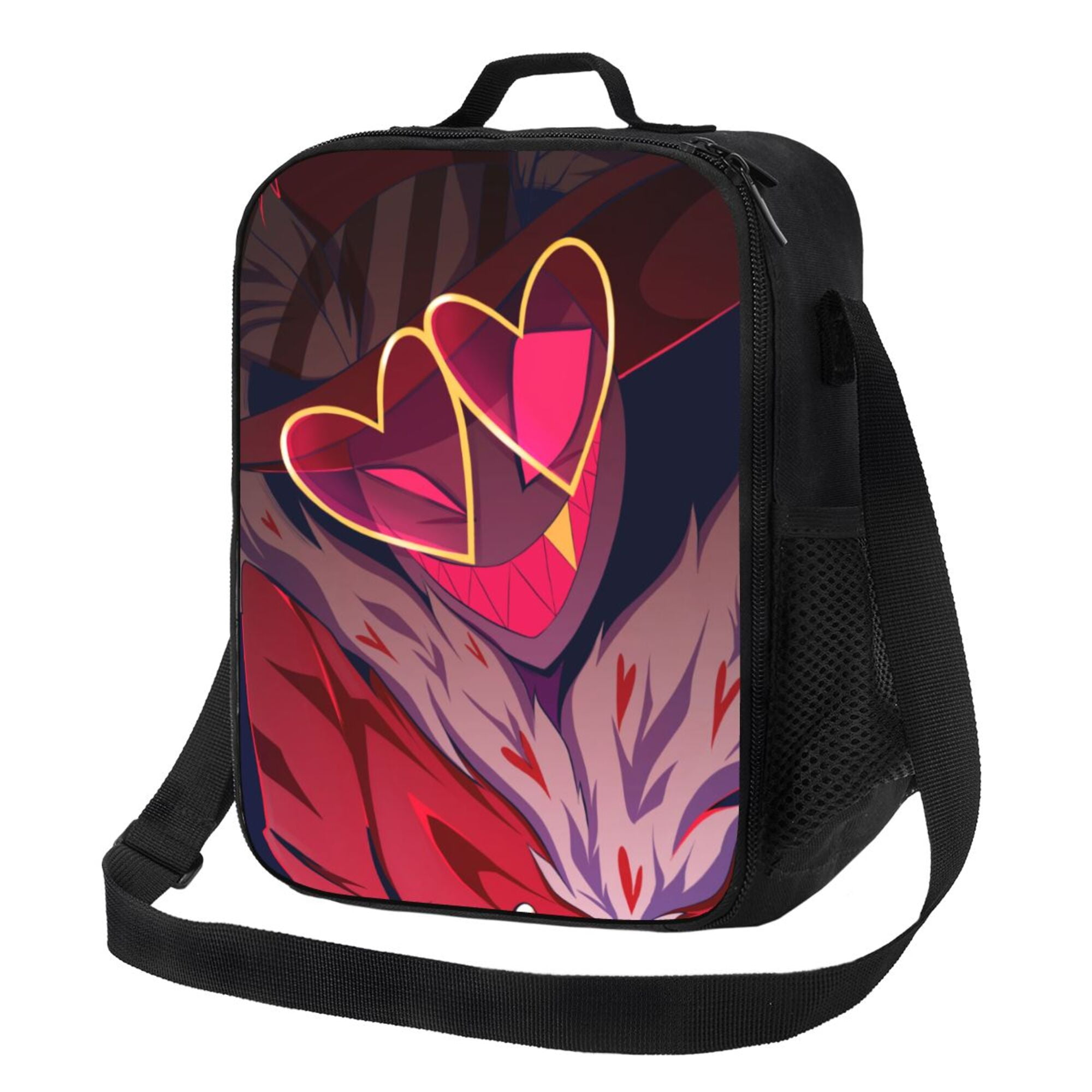 Hazbin Hotel Lunch Box Insulated Shoulder Lunch Bag Leakproof Insulated ...