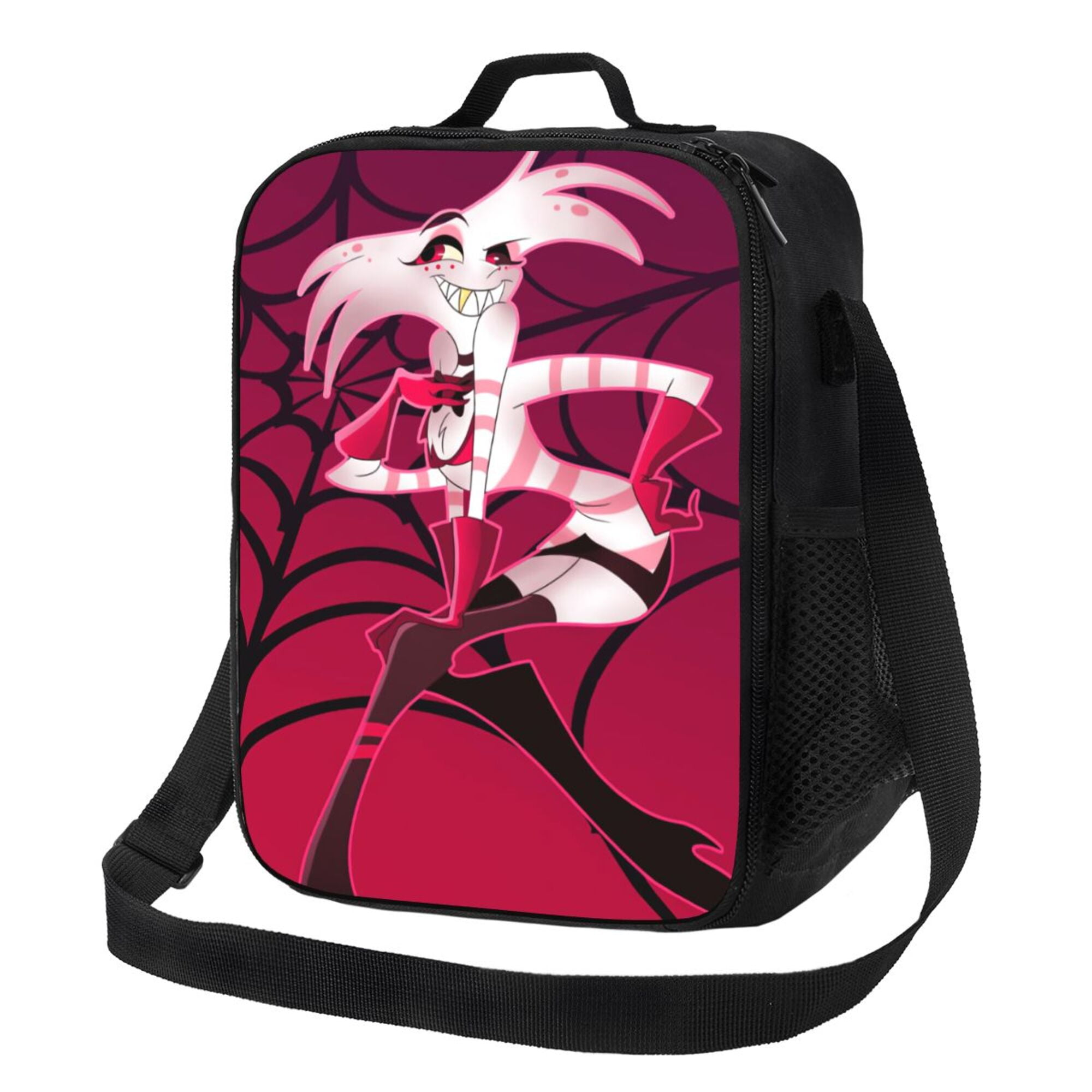 Hazbin Hotel Lunch Box Insulated Shoulder Lunch Bag Leakproof Insulated ...