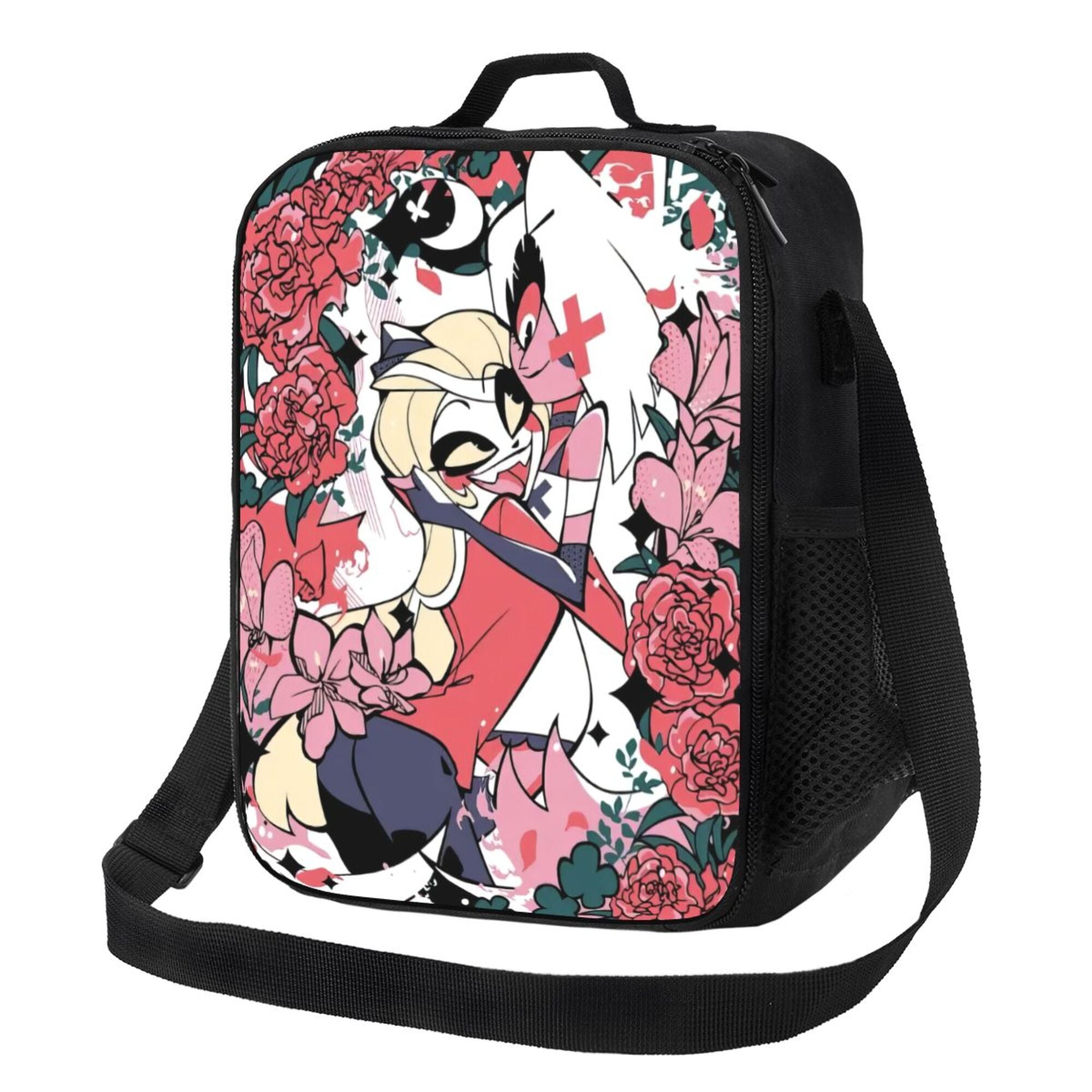 Hazbin Hotel Lunch Box Insulated Shoulder Lunch Bag Leakproof Insulated ...