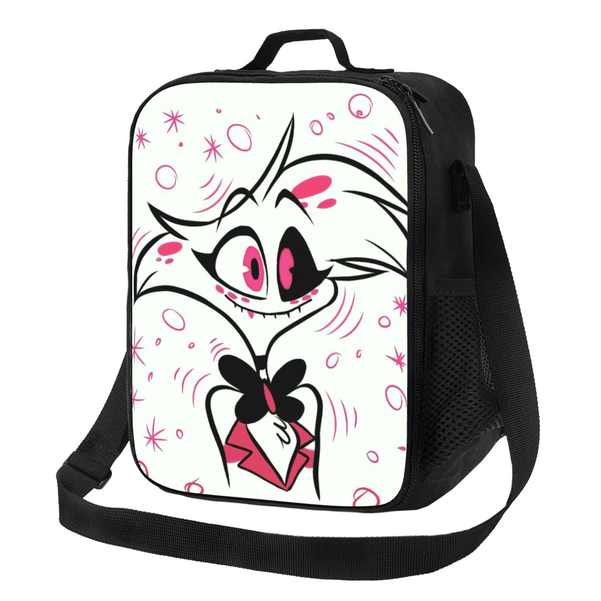 Hazbin Hotel Lunch Box Insulated Shoulder Lunch Bag Leakproof Insulated ...