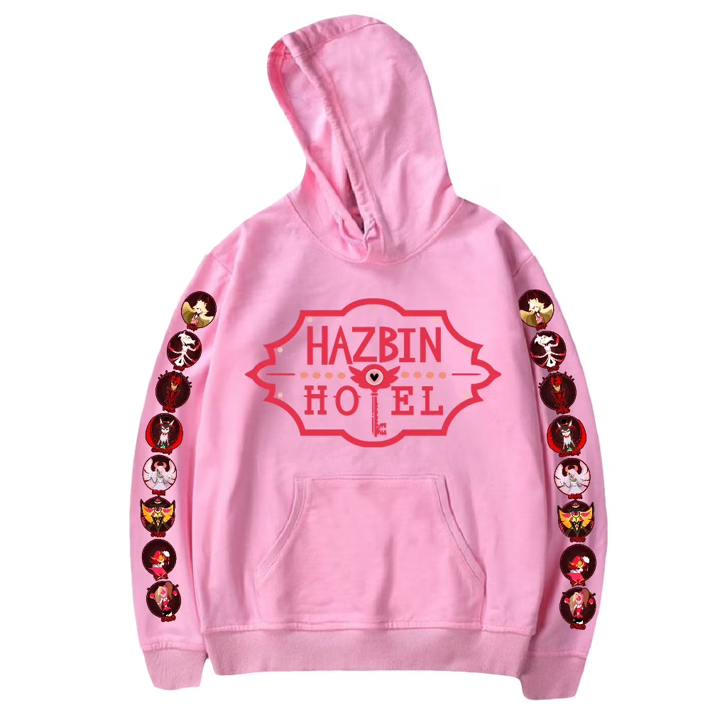 Hazbin Hotel Merch Hooded Sweatshirts for Men Women Long Sleeve ...