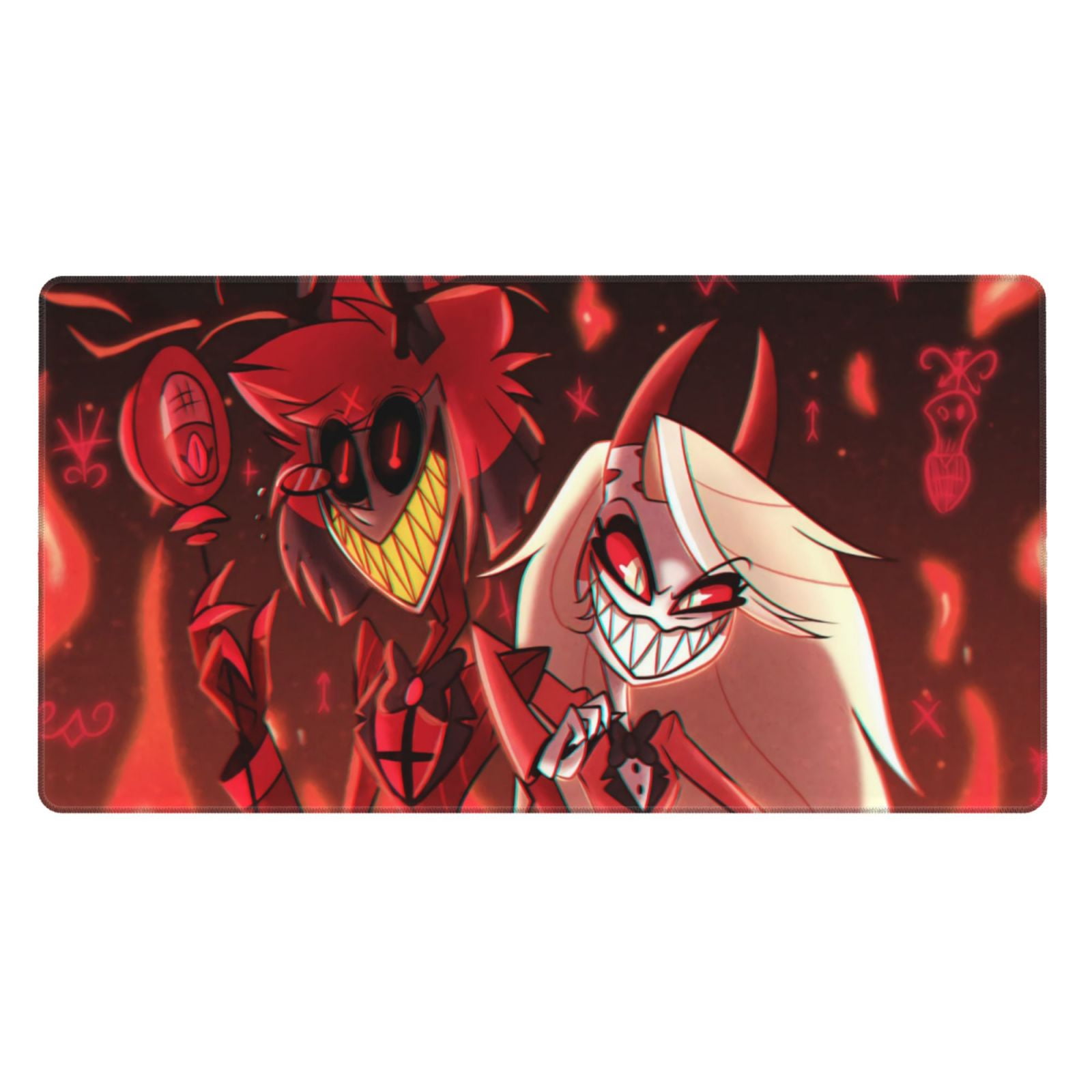 Hazbin Hotel Mouse Pad 16x29.5 Inch Computer Keyboard Mouse Pad ...