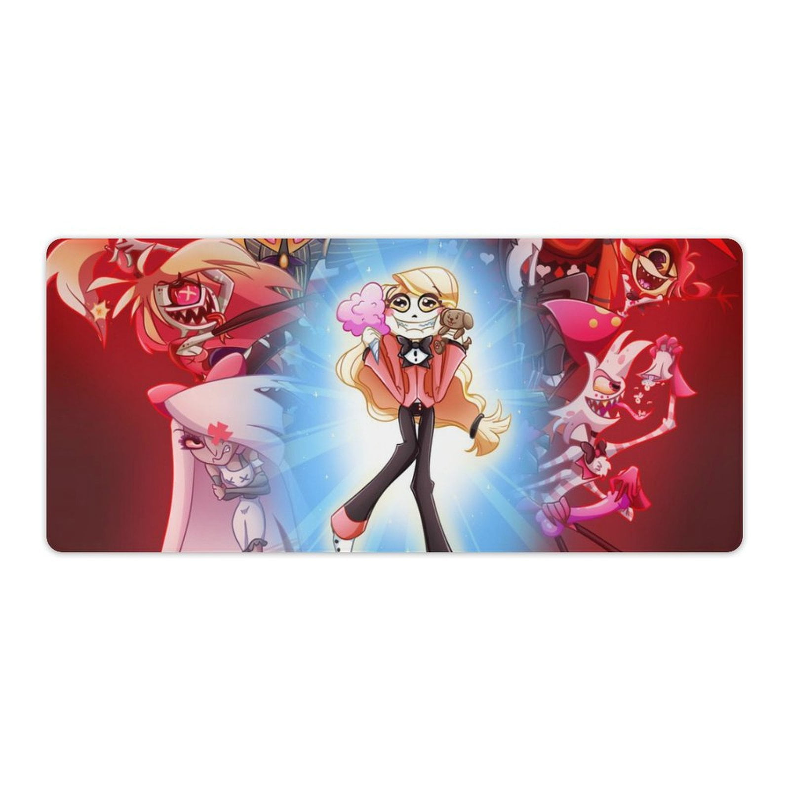 Hazbin Hotel Mouse Pad No-sliped Large Mousepad Extended Gaming Desk ...