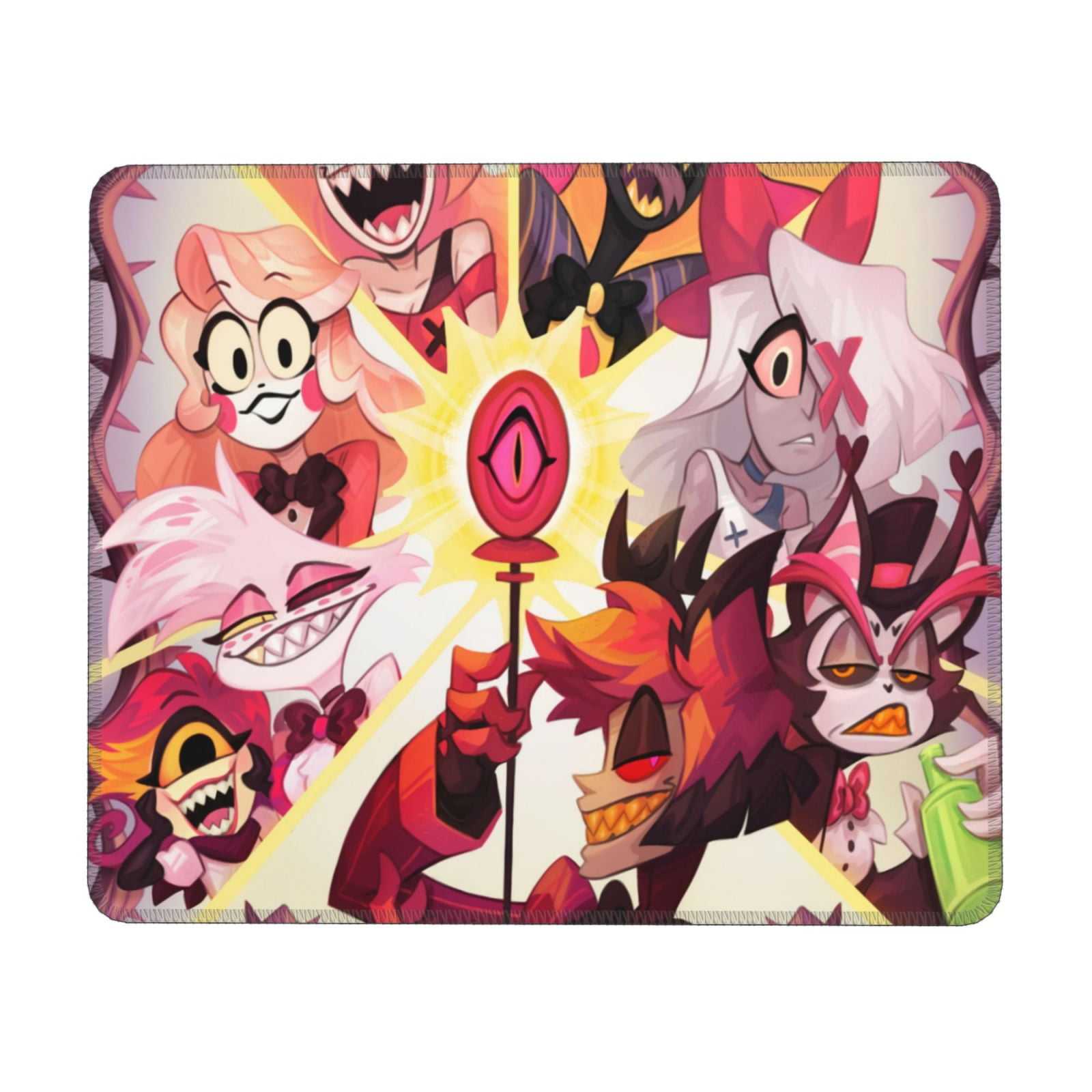 Hazbin Hotel Mouse Pad,Small Gaming Mousepad,Non-Slip Rubber Base And ...