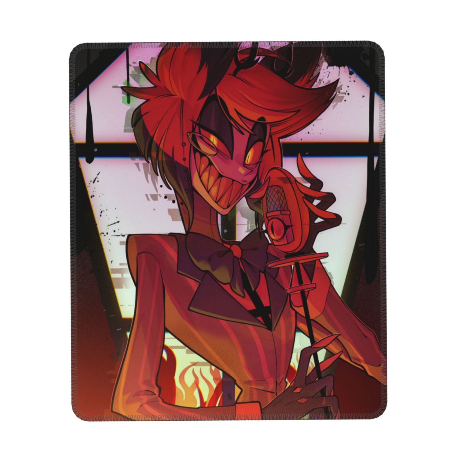 Hazbin Hotel Mouse Pad Non-Slip Rubber Desktop Mousepads 10 X 12 Inch ...
