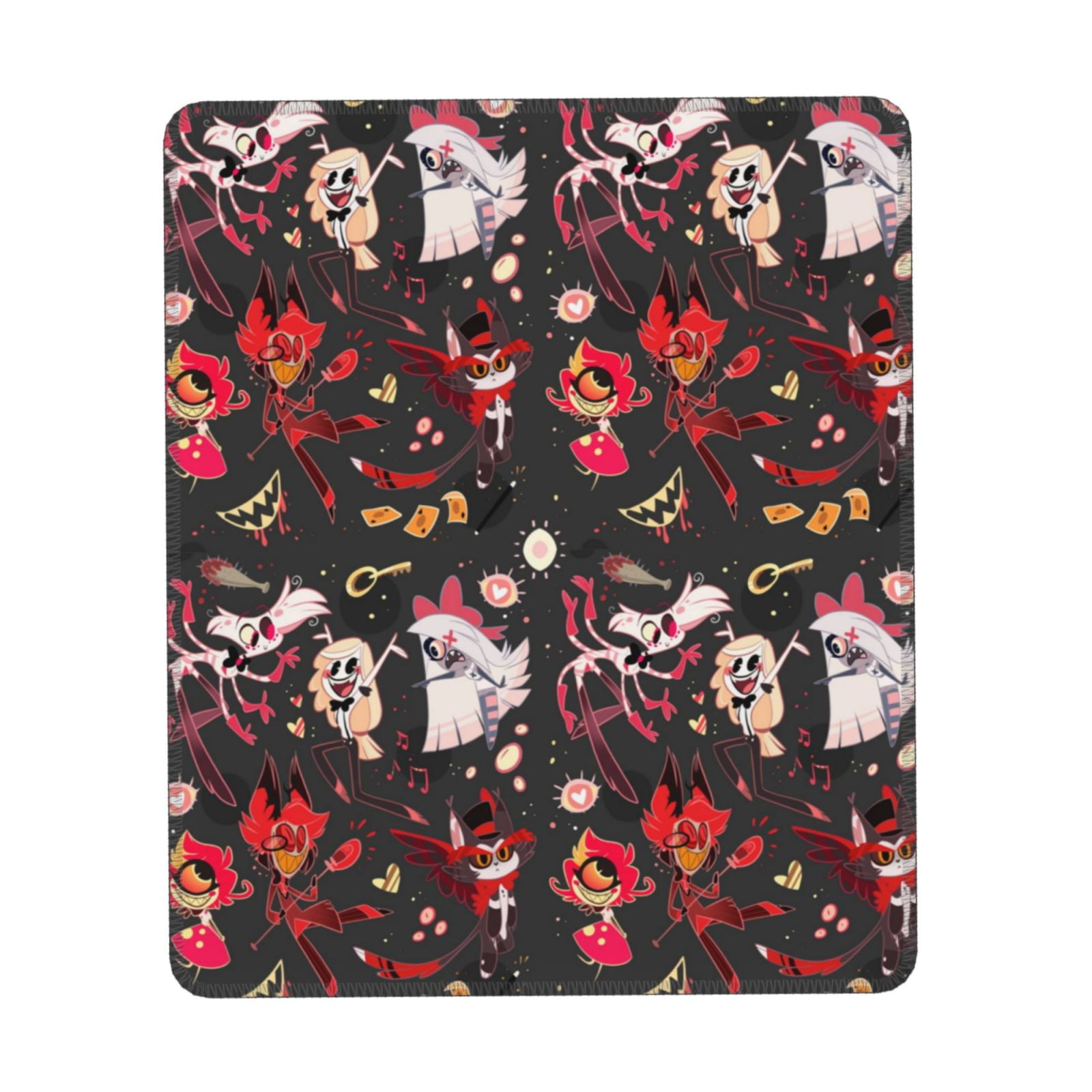 Hazbin Hotel Mouse Pad Non-Slip Rubber Desktop Mousepads 7 X 8.6 In ...