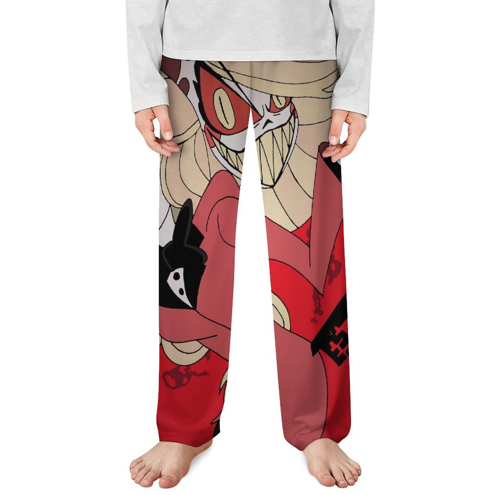 Hazbin Hotel Pajama Pants Sleep Pants Soft Elastic Waist Pj Bottoms 9828