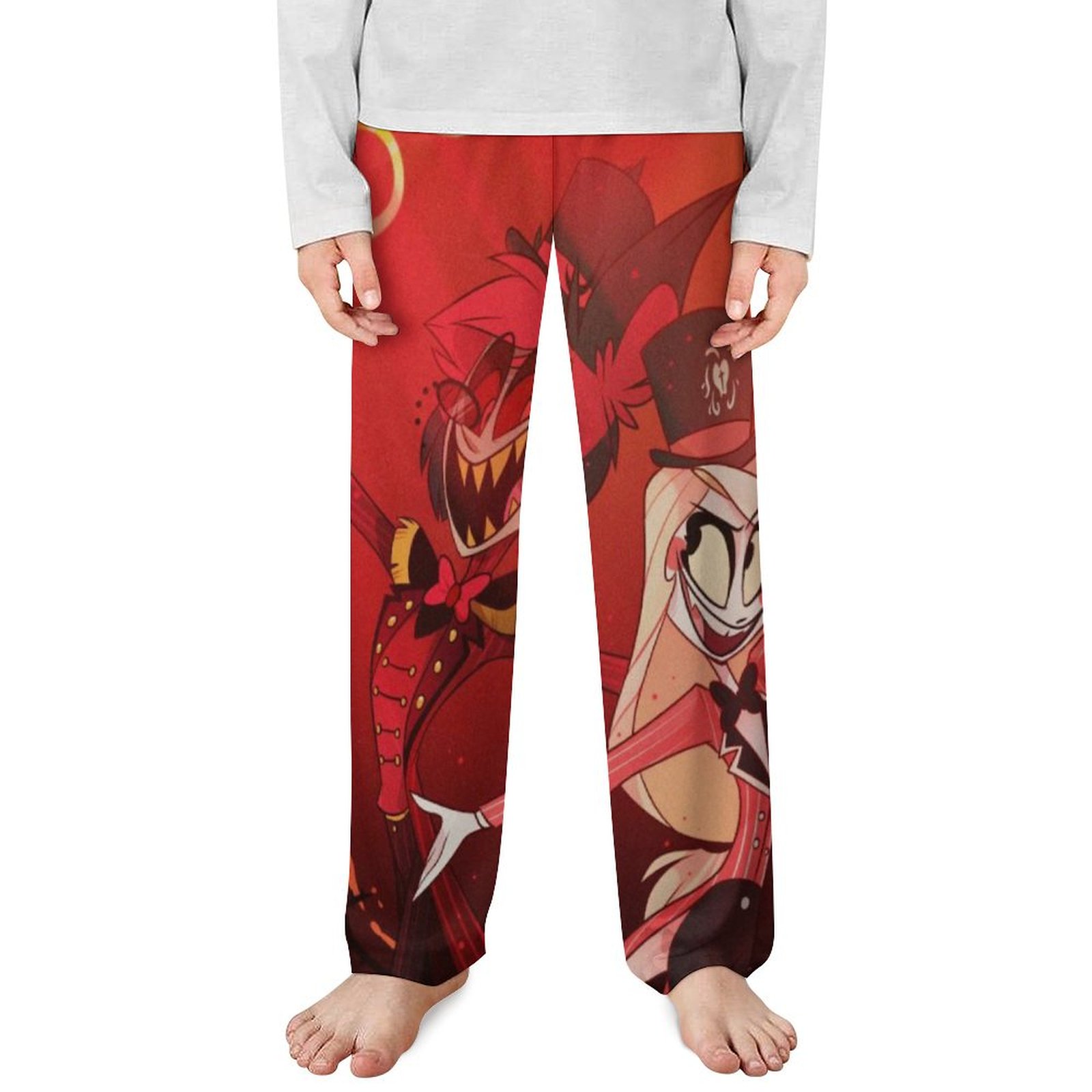 Hazbin Hotel Pajama Pants Sleep Pants Soft Elastic Waist Pj Bottoms 5319