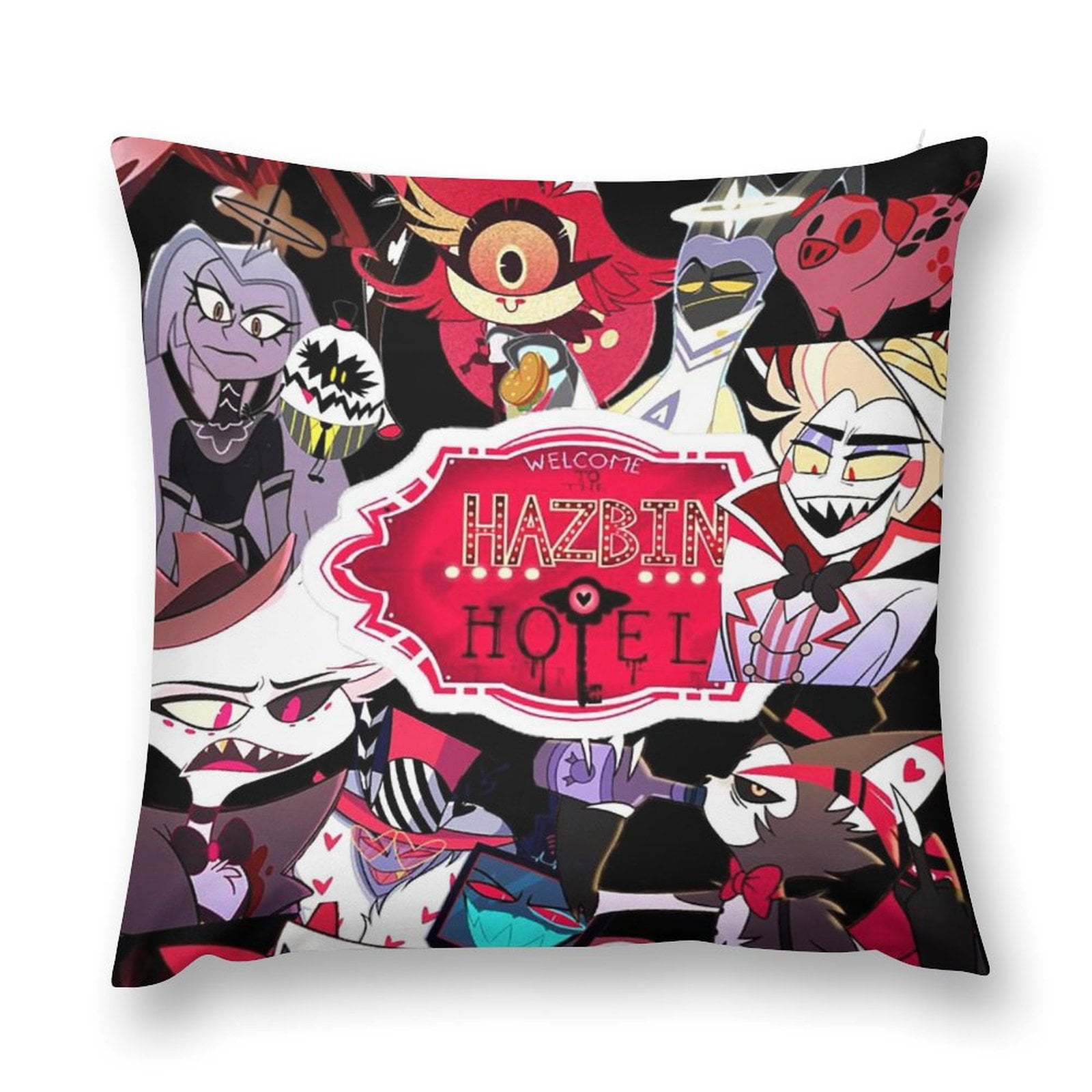 Hazbin Hotel Pillow cases 22 "x22 " Throw Pillow Covers Hazbin Hotel ...
