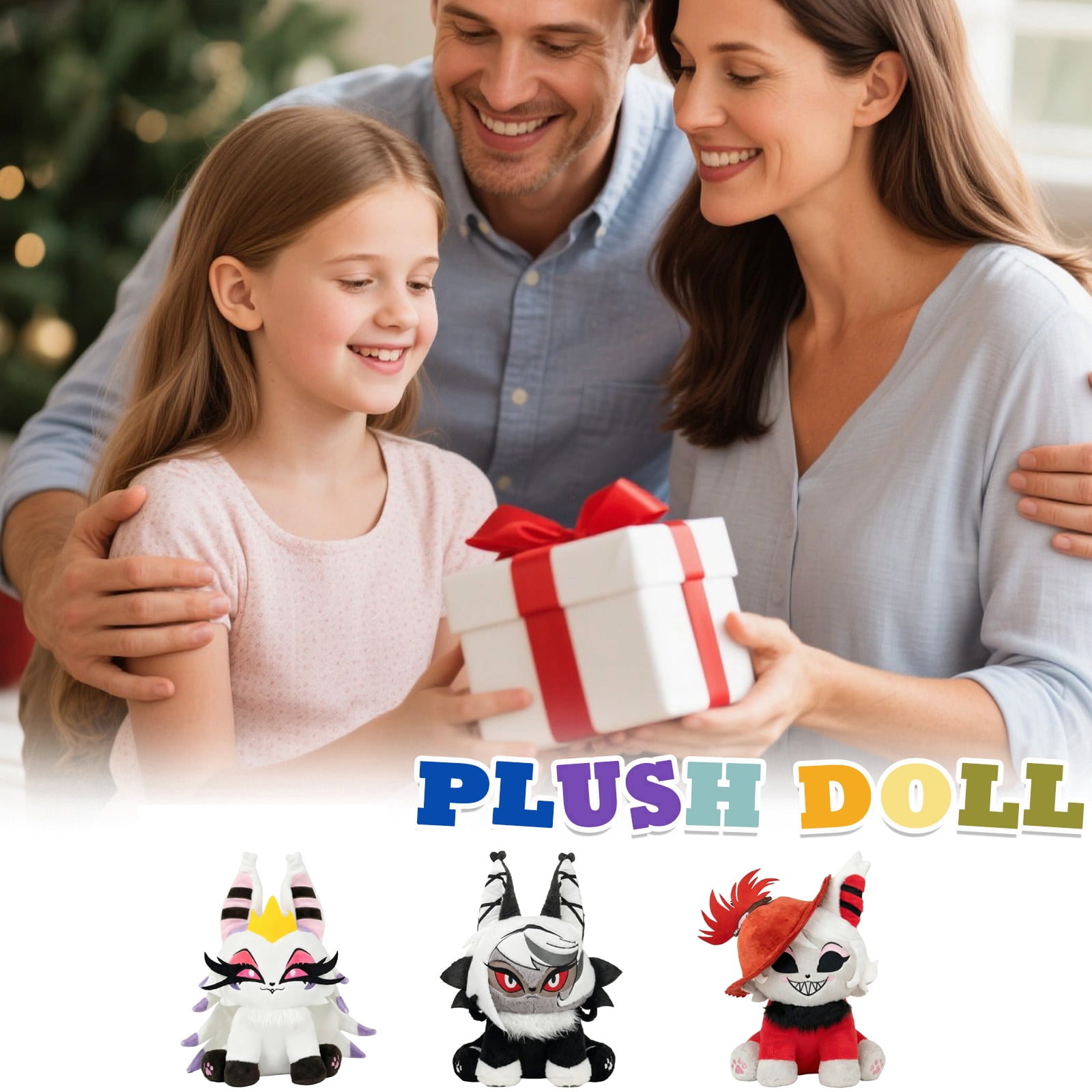 Hazbin Hotel Plush Doll 3PC Hazbin Hotel Stuffed Plush 9 In Collectible ...