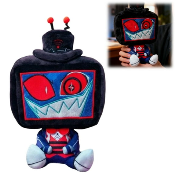 Hazbin Hotel Plush Doll Anime Peripheral Vox Doll Devil Character Plush ...