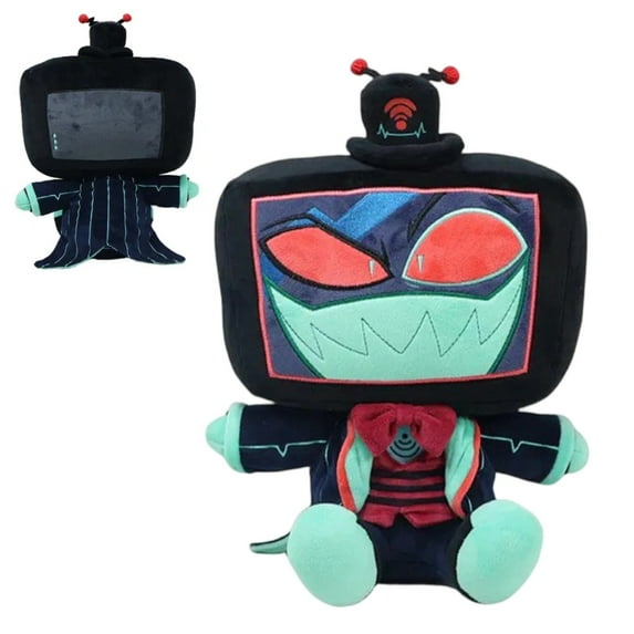 Hazbin Hotel Plush Doll Anime Peripheral Vox Doll Devil Character Plush ...