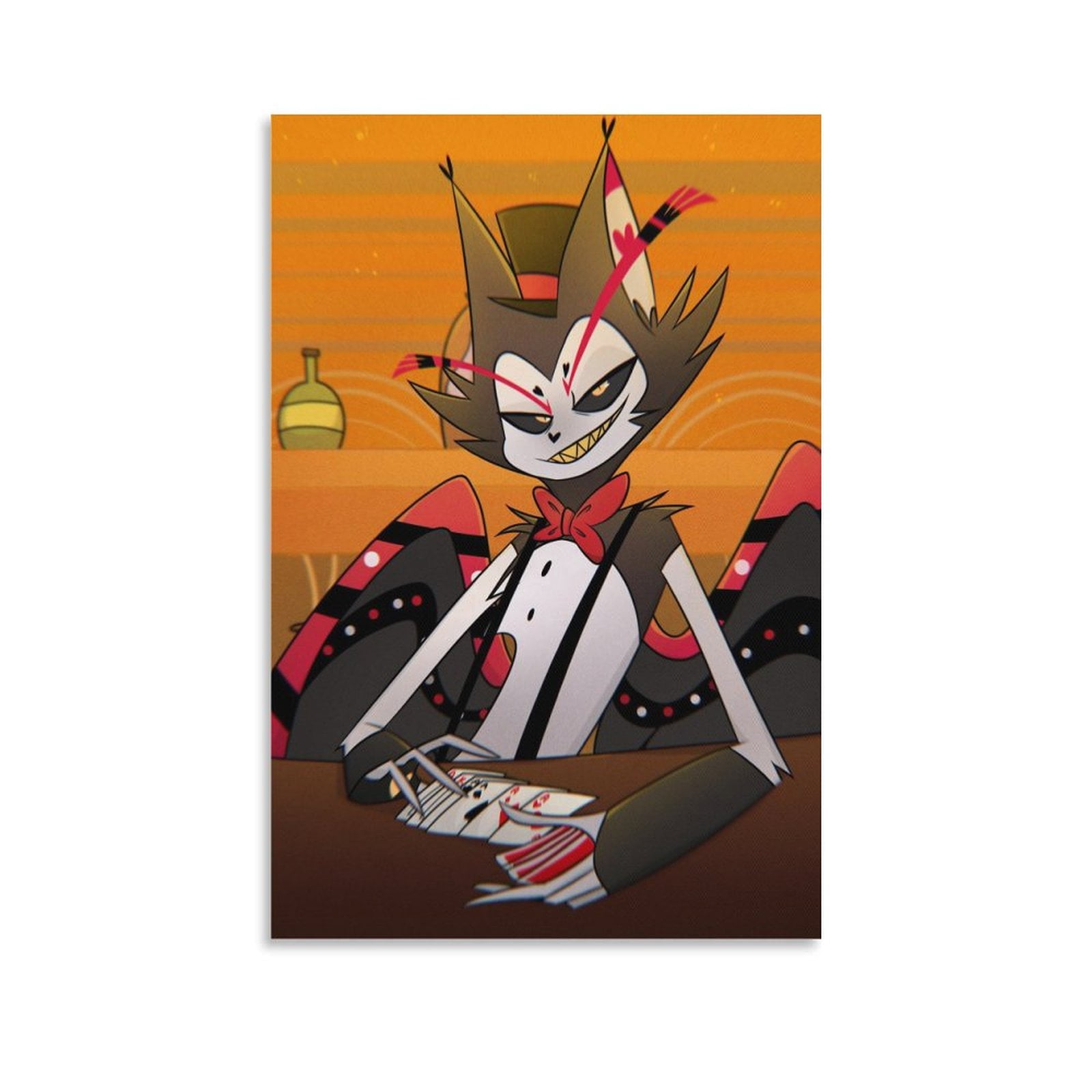 Hazbin Hotel Poster Husk Canvas Art Poster and Wall Art Picture Print ...