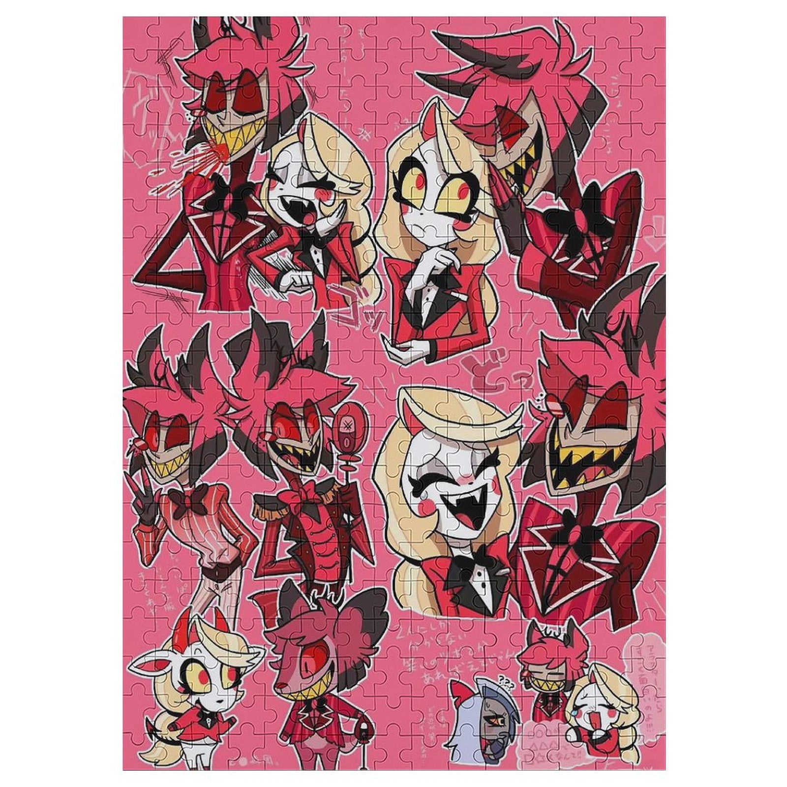Hazbin Hotel Puzzles for Cartoon Child Home Entertainment 300 - Walmart.com