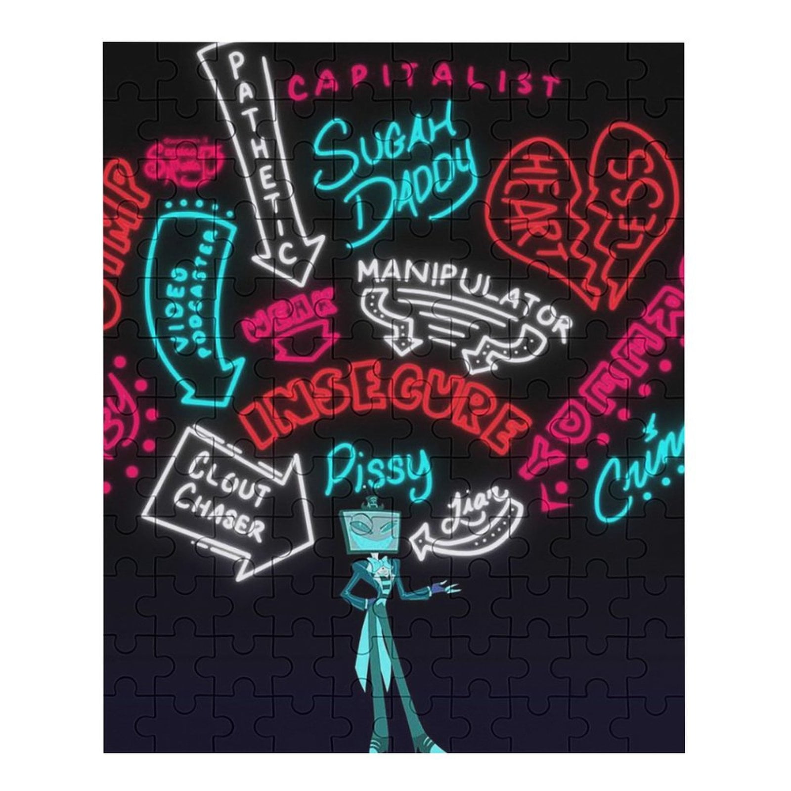 Hazbin Hotel Puzzles for Kids Interactive Brain Teasers for Adults ...