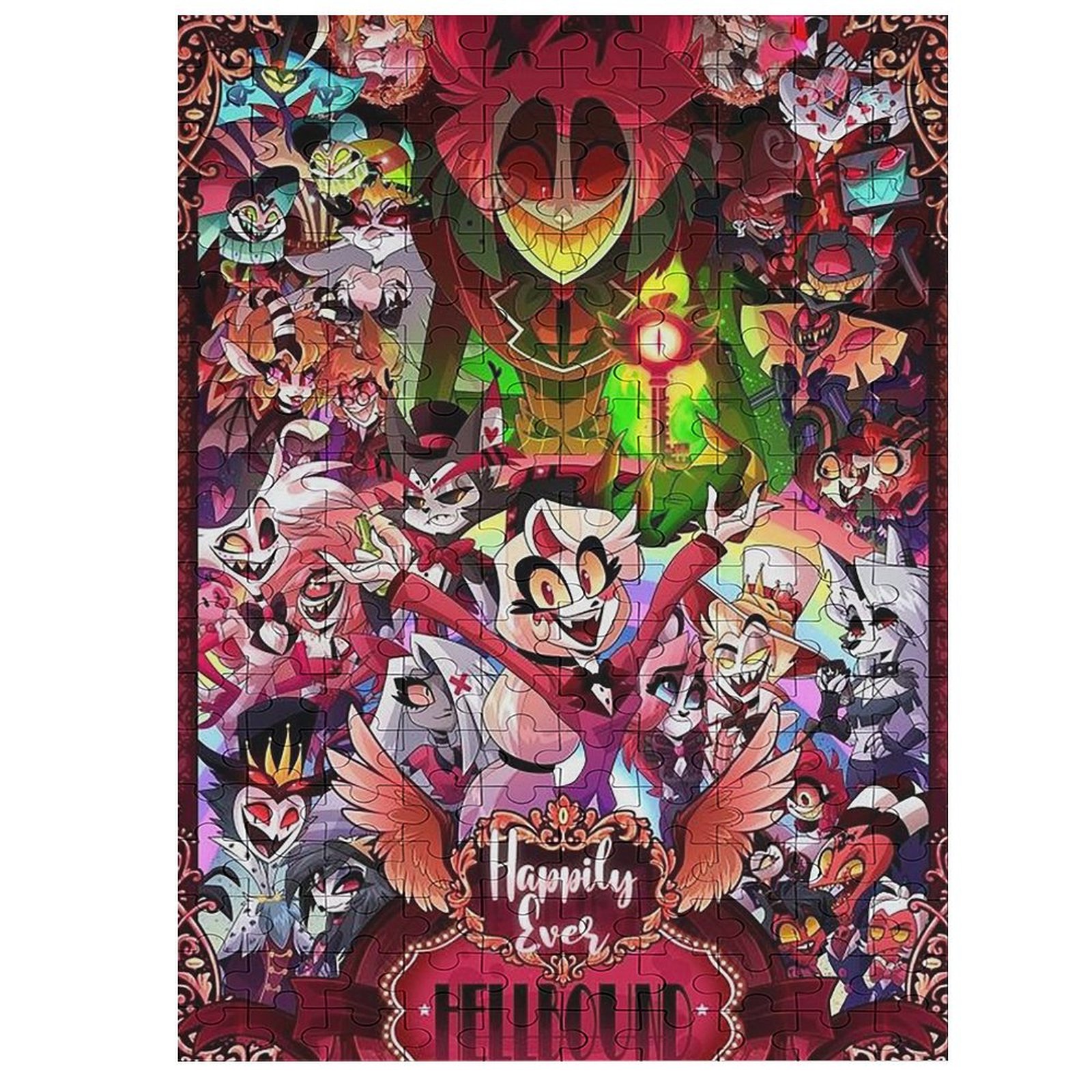 Hazbin Hotel Puzzles for Kids Interactive Brain Teasers for Adults ...