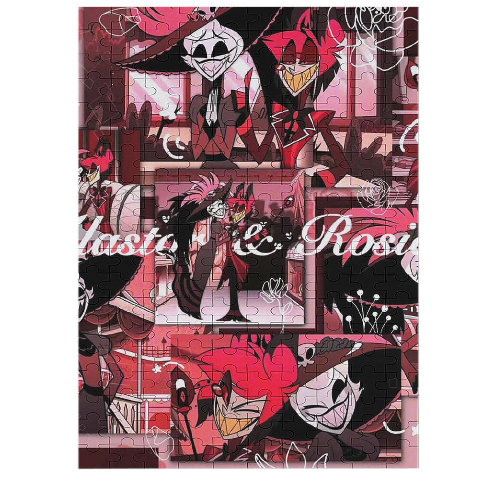 Hazbin Hotel Puzzles for Kids Interactive Brain Teasers for Adults ...