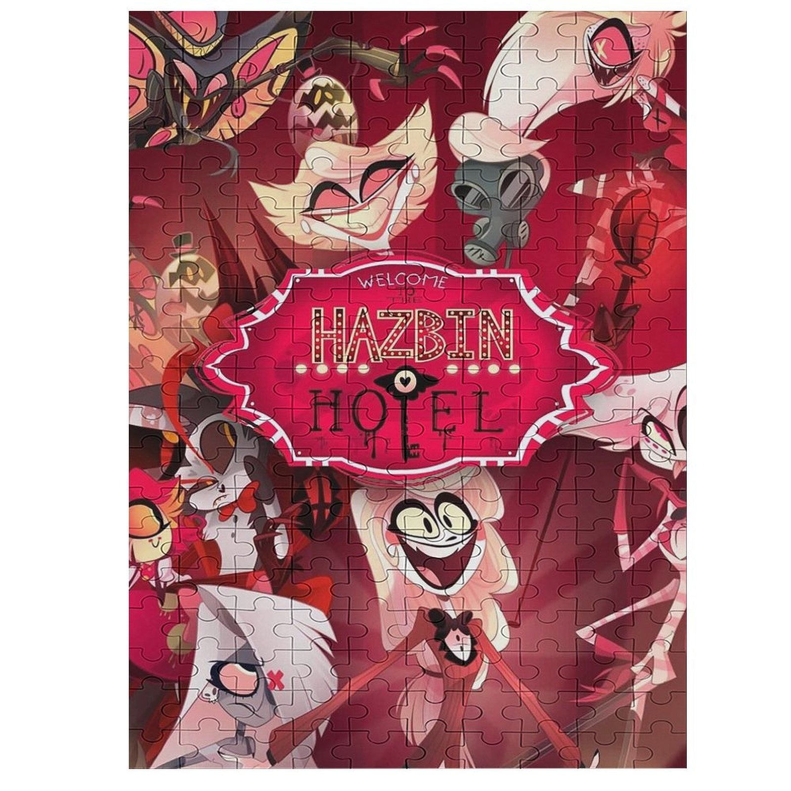 Hazbin Hotel Puzzles for Kids Interactive Brain Teasers for Adults ...