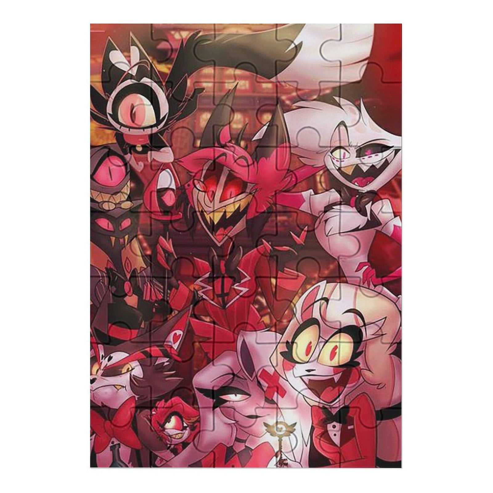 Hazbin Hotel Puzzles for Kids Interactive Brain Teasers for Adults ...