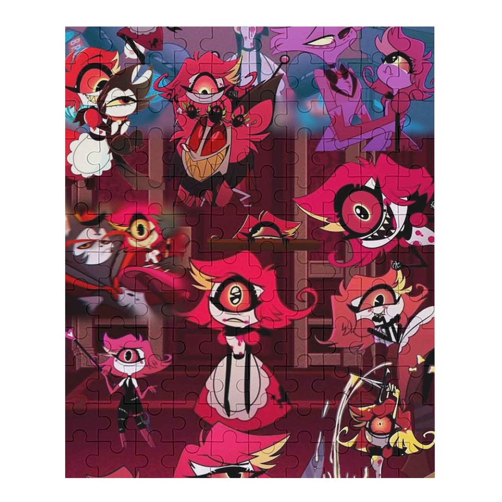 Hazbin Hotel Puzzles for Kids Interactive Brain Teasers for Adults ...