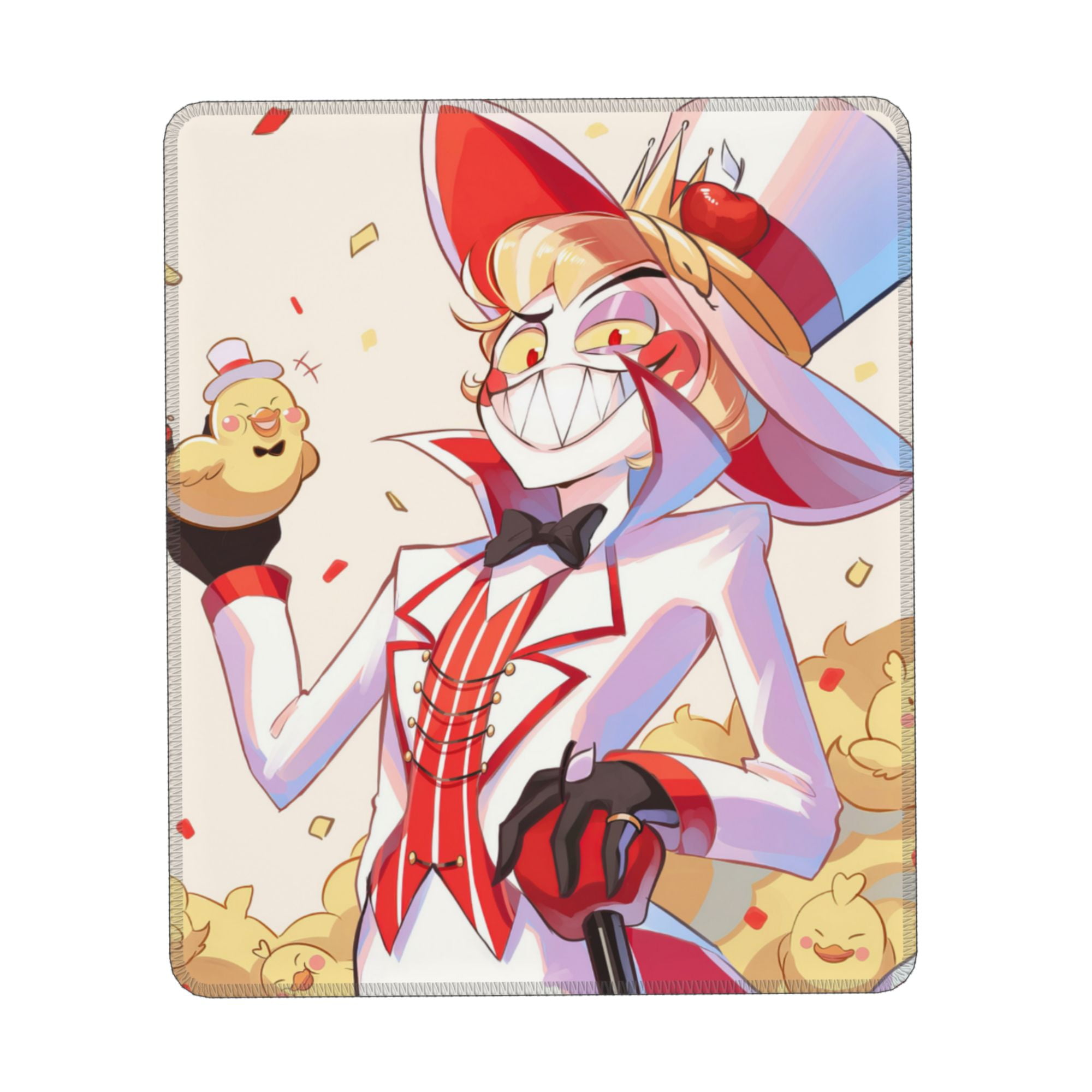 Hazbin Hotel Rubber Lock Edge Mouse Pad (Vertical) Office Mouse Pad ...