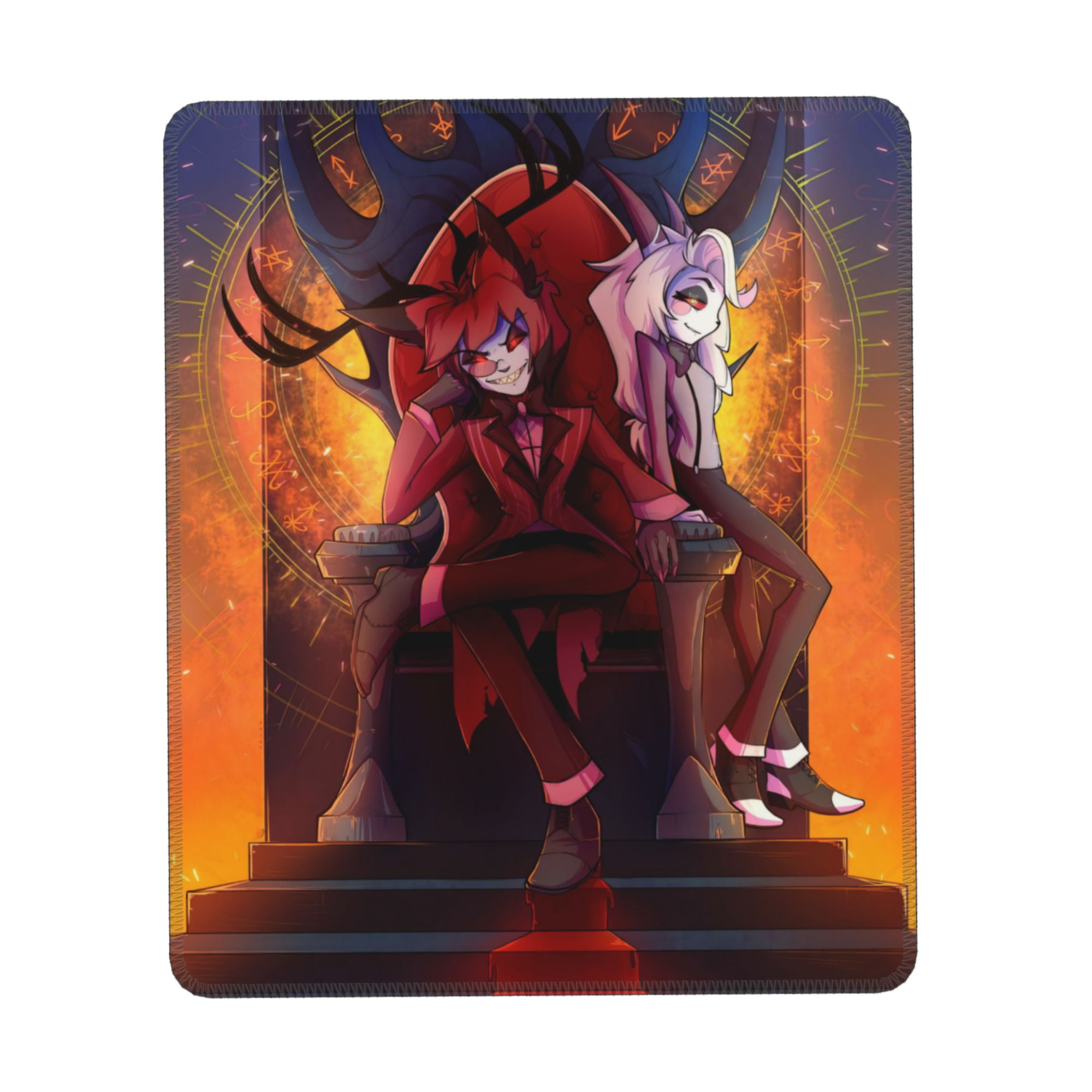 Hazbin Hotel Rubber Lock Edge Mouse Pad (Vertical) Office Mouse Pad ...
