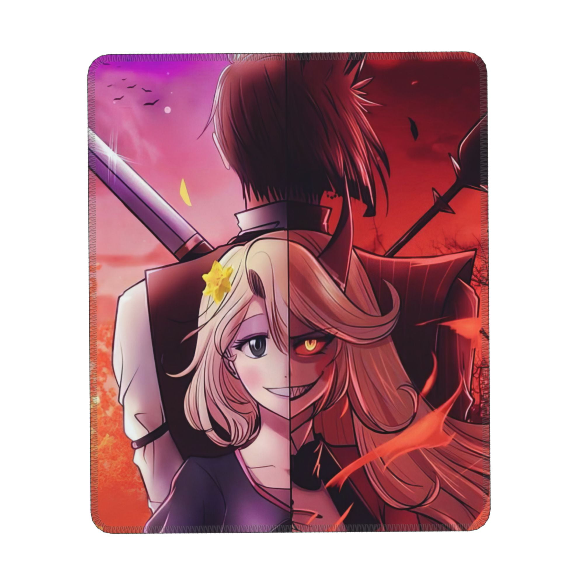 Hazbin Hotel Rubber Lock Edge Mouse Pad (Vertical) Office Mouse Pad ...