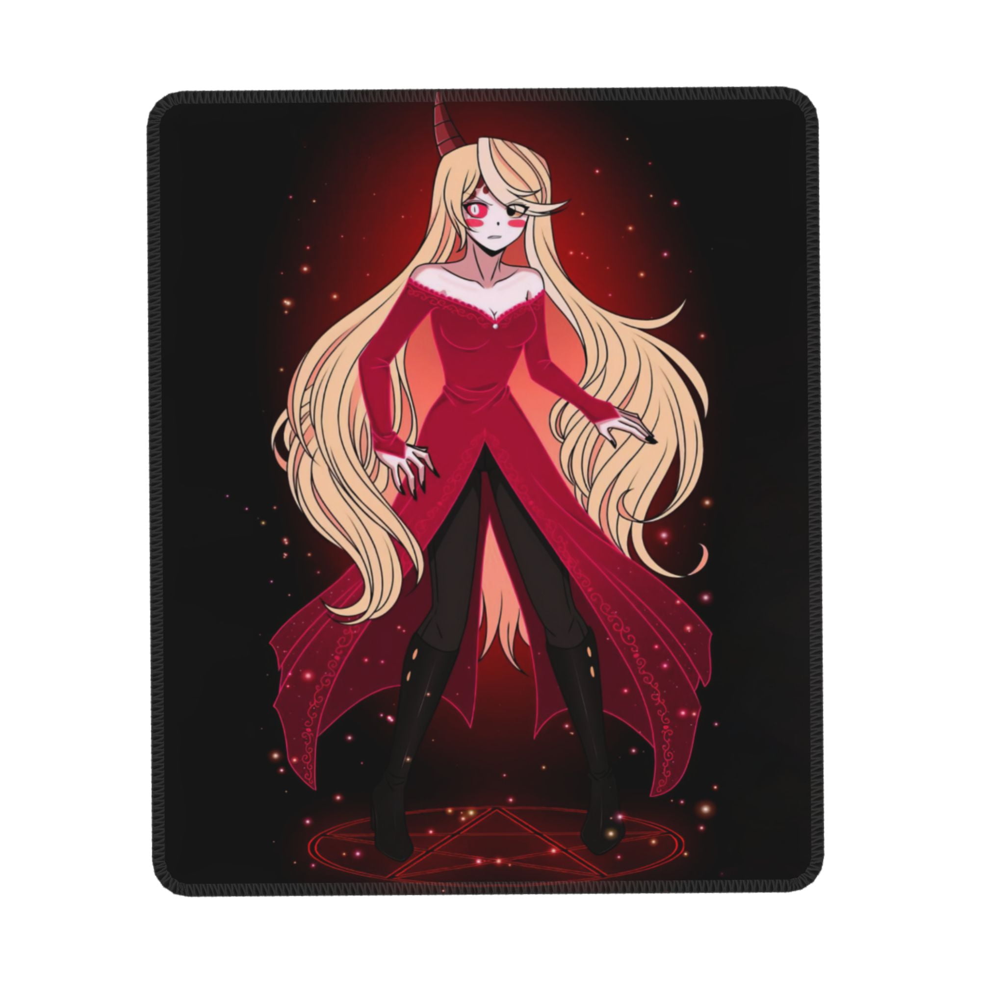 Hazbin Hotel Rubber Lock Edge Mouse Pad (Vertical) Office Mouse Pad ...