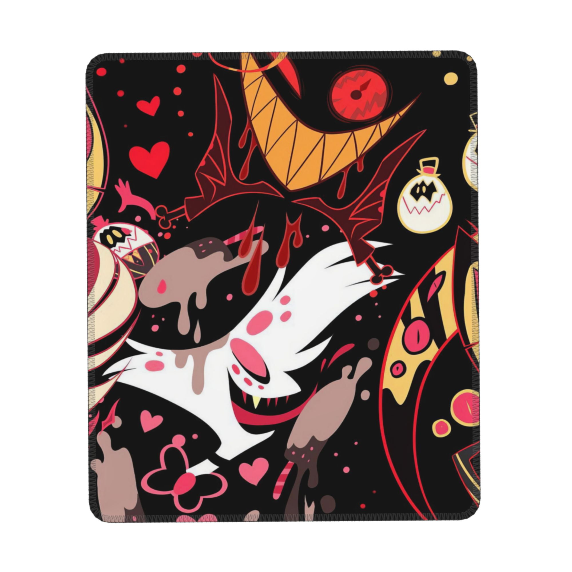 Hazbin Hotel Rubber Lock Edge Mouse Pad (Vertical) Office Mouse Pad ...