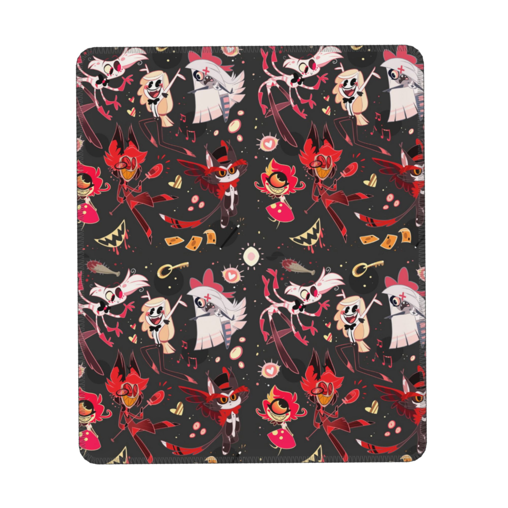 Hazbin Hotel Rubber Lock Edge Mouse Pad (Vertical) Office Mouse Pad ...