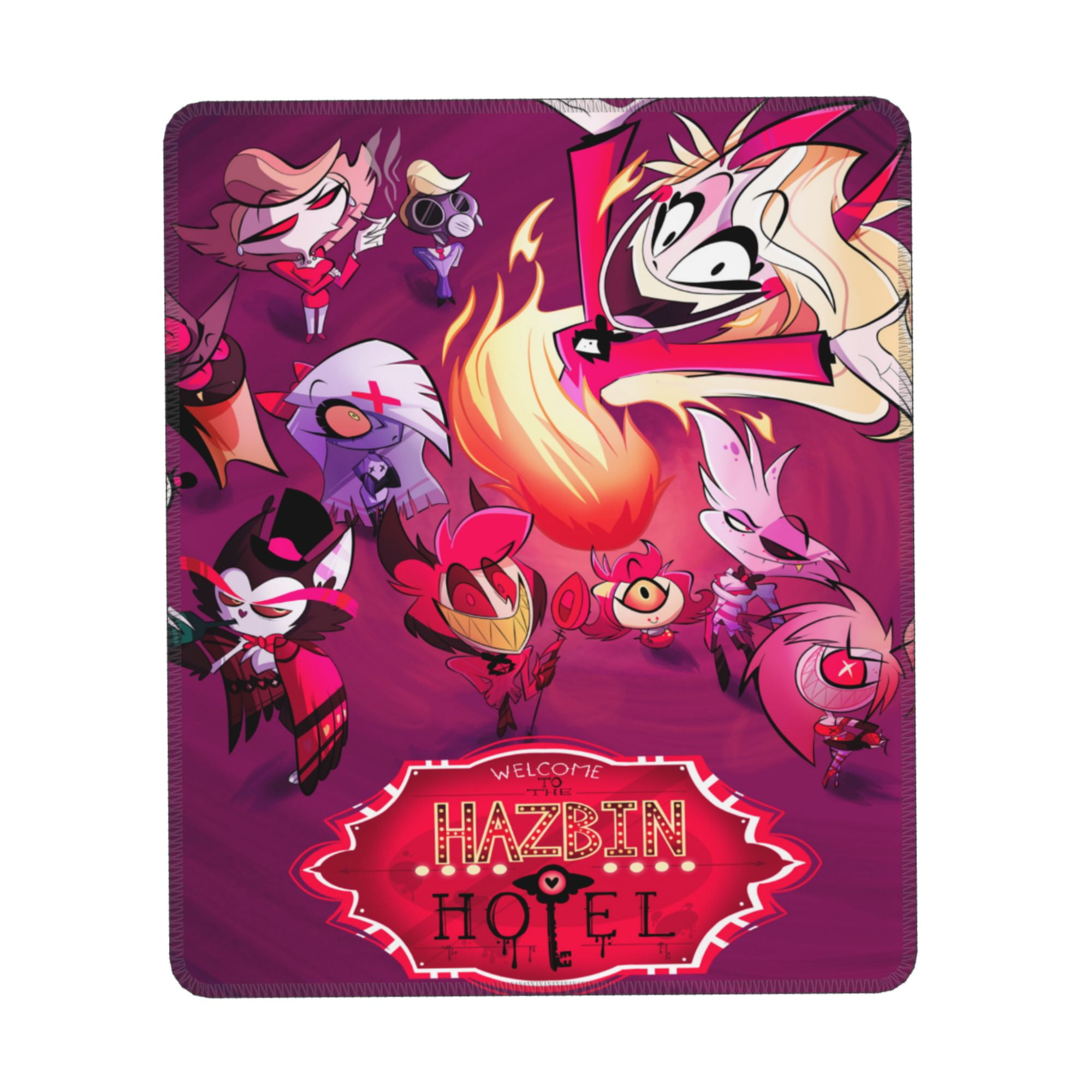 Hazbin Hotel Rubber Lock Edge Mouse Pad (Vertical) Office Mouse Pad ...