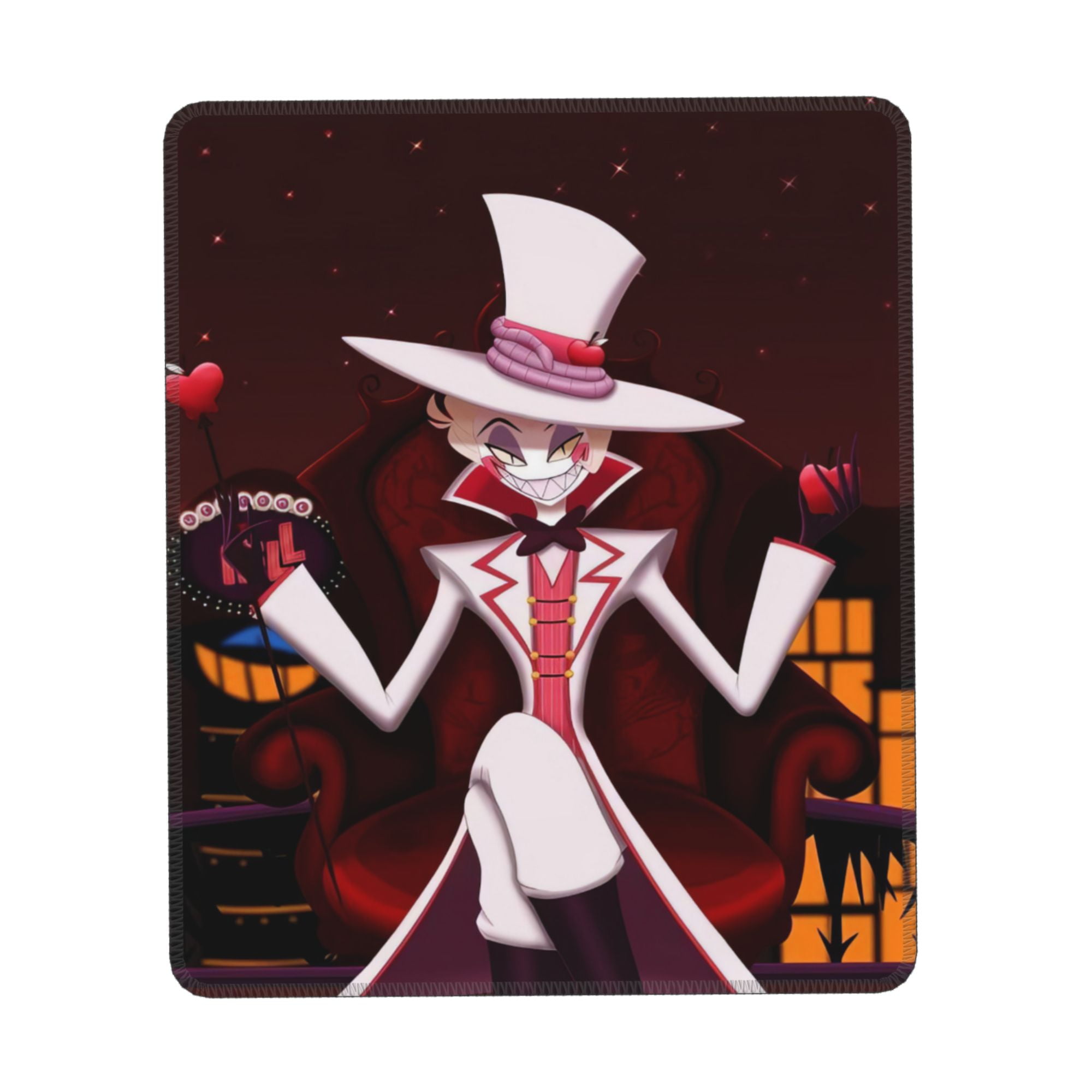 Hazbin Hotel Rubber Lock Edge Mouse Pad (Vertical) Office Mouse Pad ...