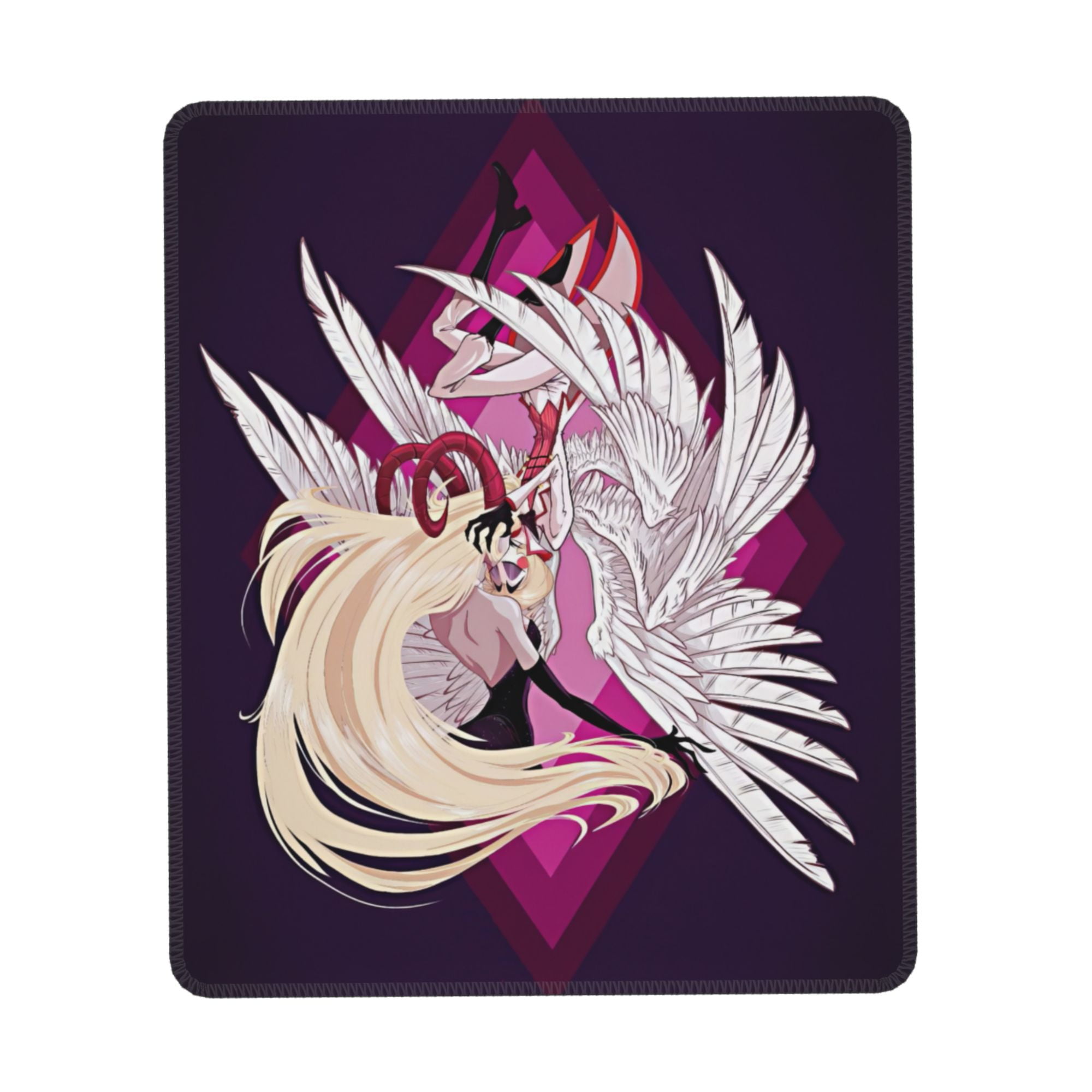 Hazbin Hotel Rubber Lock Edge Mouse Pad (Vertical) Office Mouse Pad ...