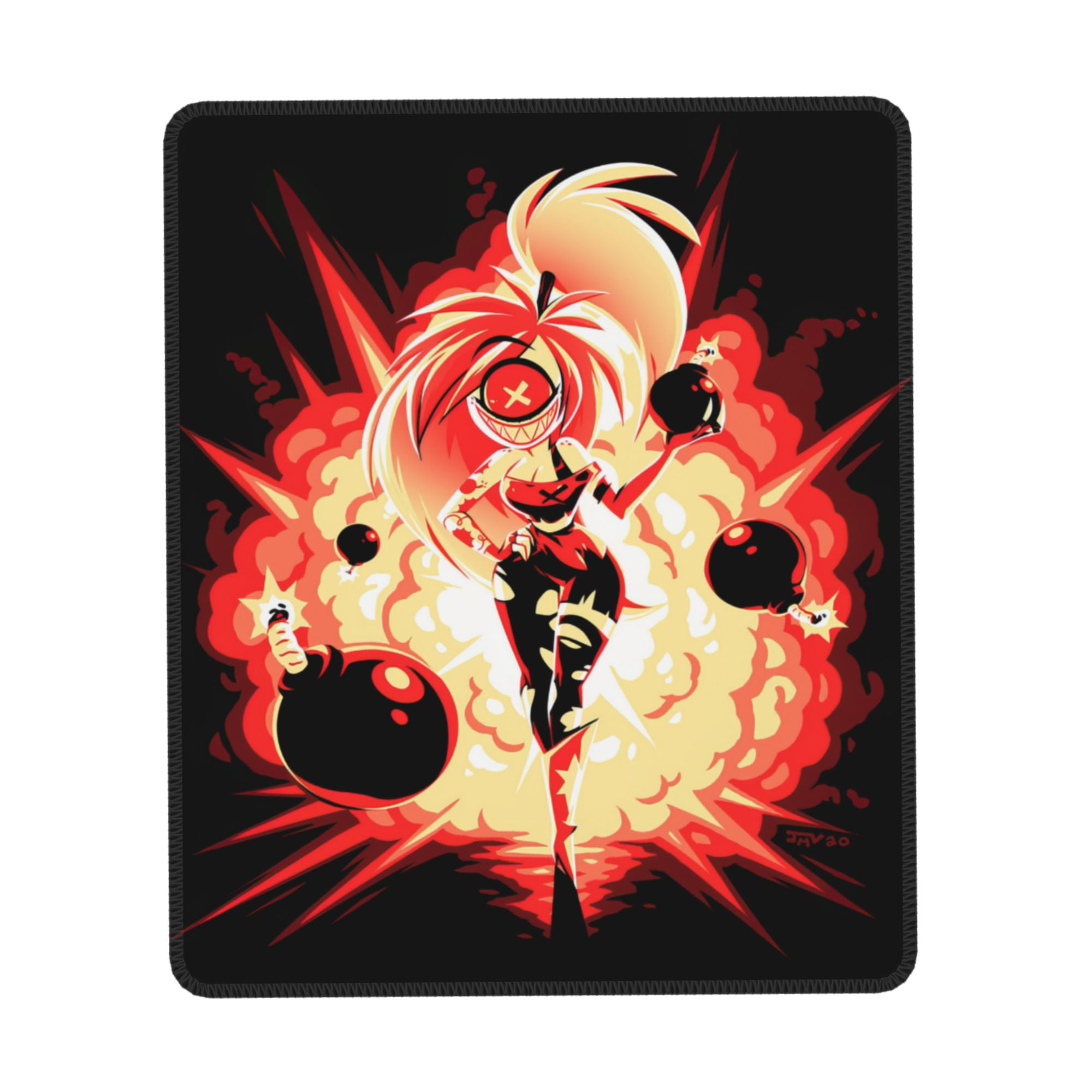 Hazbin Hotel Rubber Lock Edge Mouse Pad (Vertical) Office Mouse Pad ...