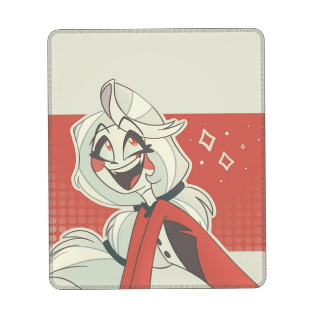 Hazbin Hotel Rubber Lock Edge Mouse Pad (Vertical) Office Mouse Pad ...
