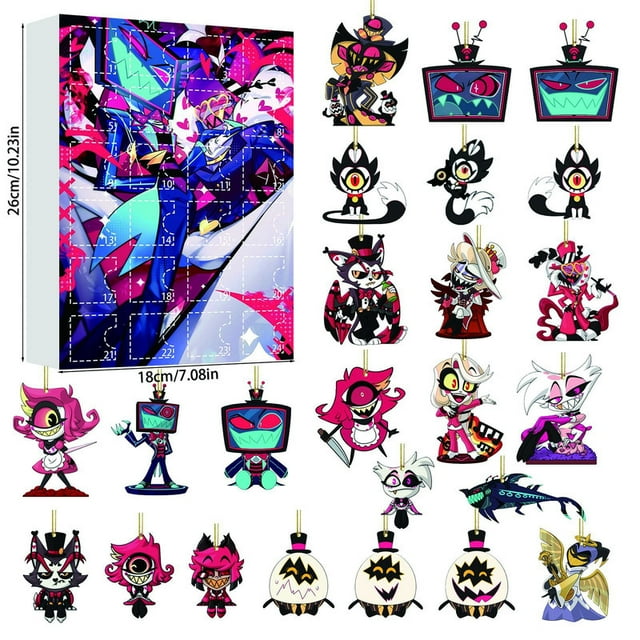Hazbin Hotel Season Advent Calendar Blind Box 2025 2026 Christmas ...