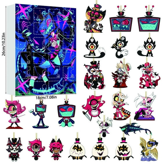 Hazbin Hotel Season Blind Box Advent Calendar Figures Party Favors 2025 ...