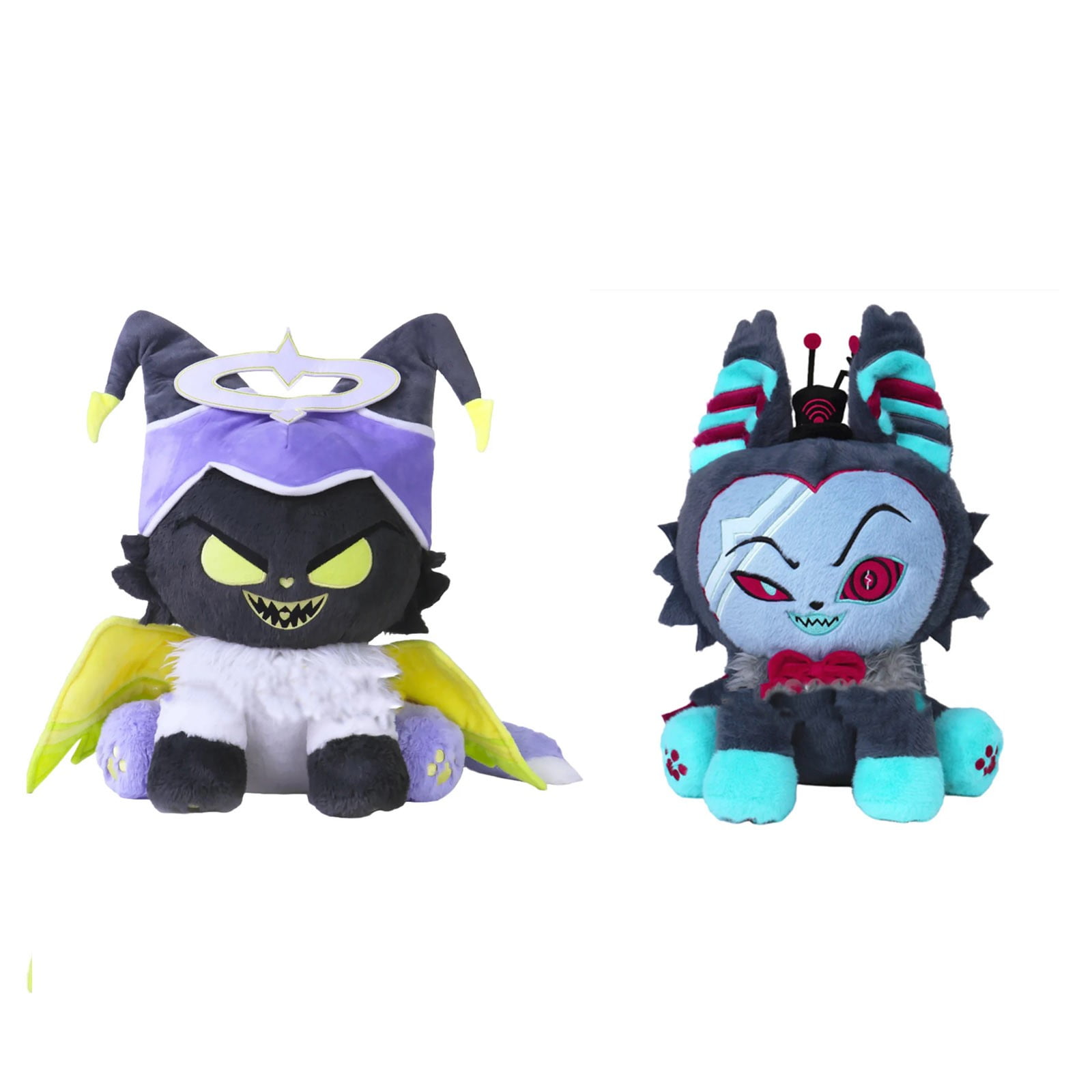 Hazbin Hotel Set of 2 Cartoon-Inspired Plush Toys Soft and Cuddly ...